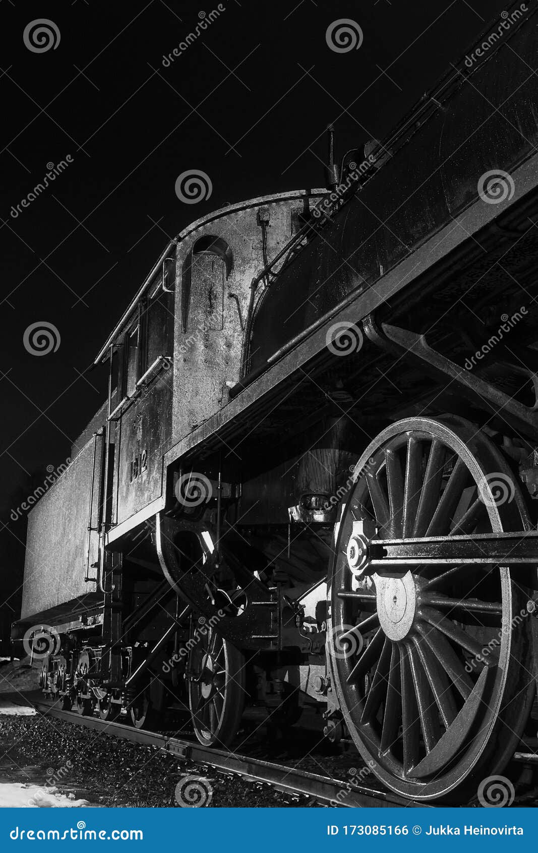 Old Steam Engine Wheels stock photo. Image of finland - 173085166