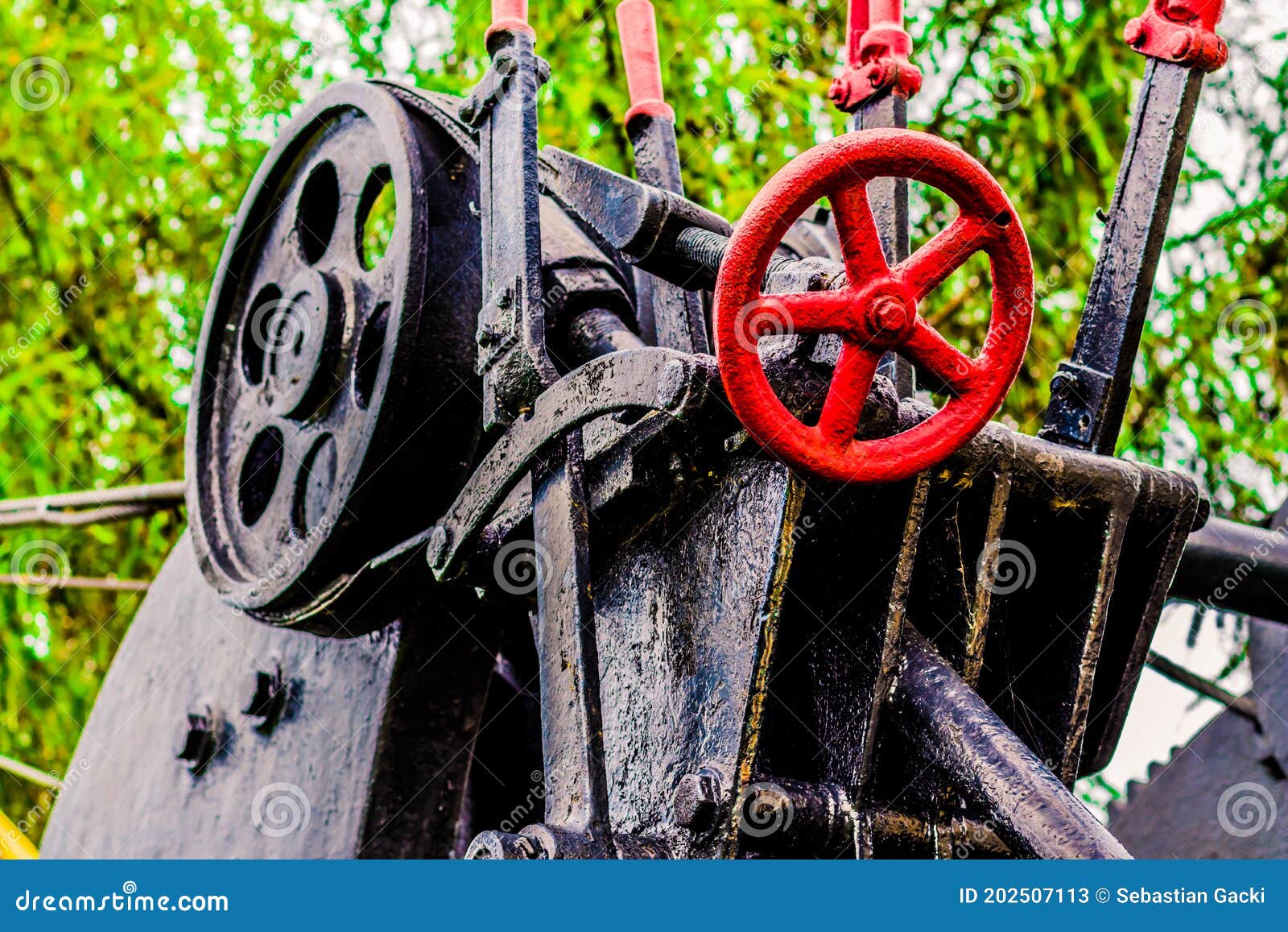 Old steam machine stock image. Image of history, transportation - 202507113