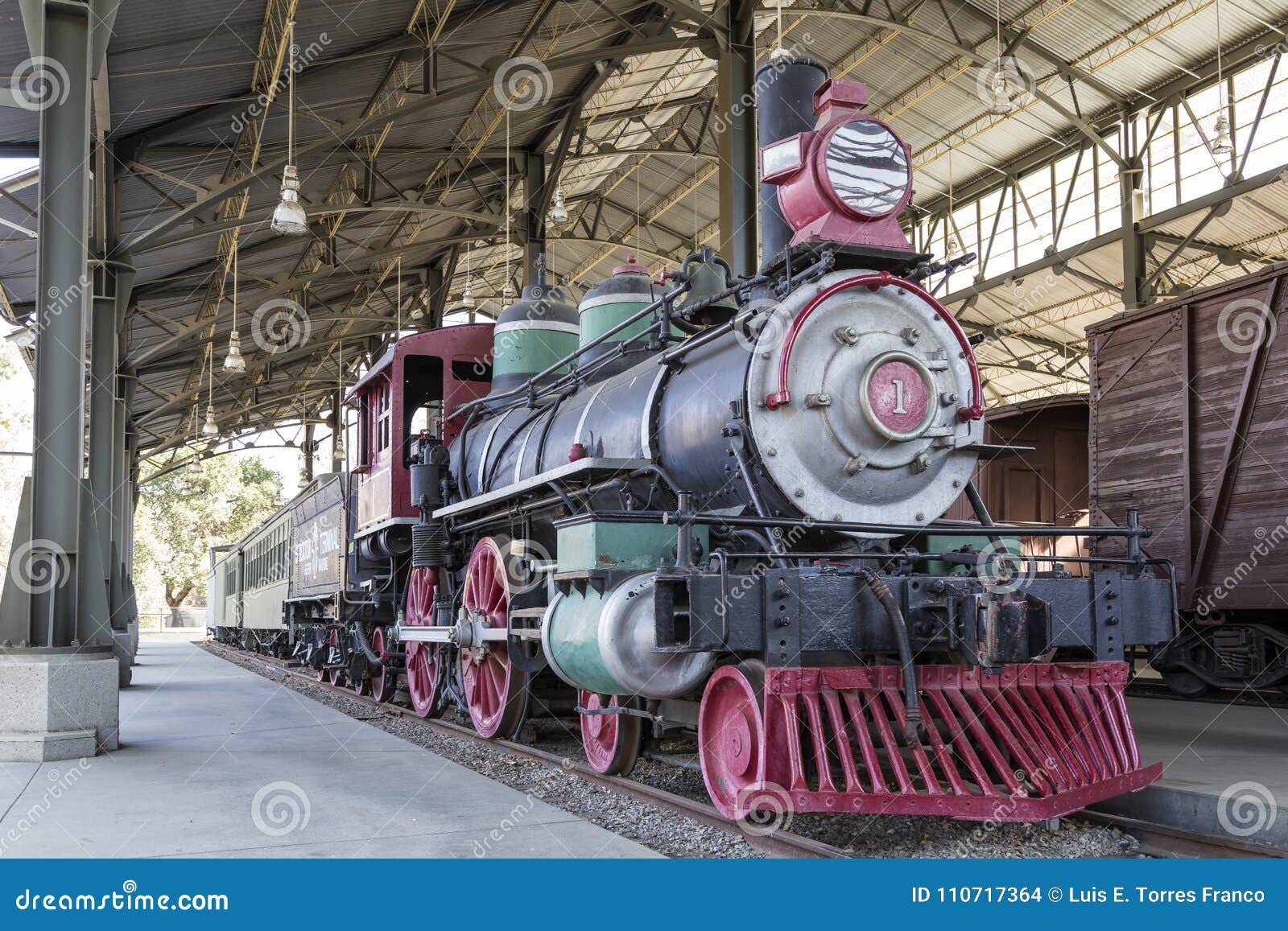The Old Steam Train stock photo. Image of coal, metal - 110717364