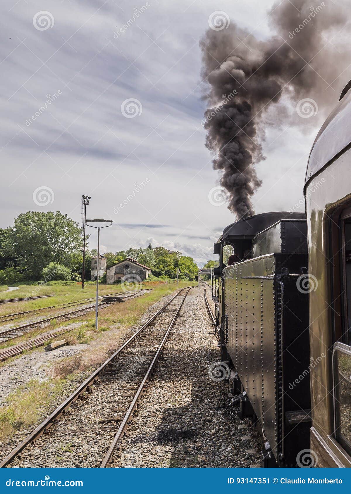 Old steam train stock image. Image of steel, structure - 93147351