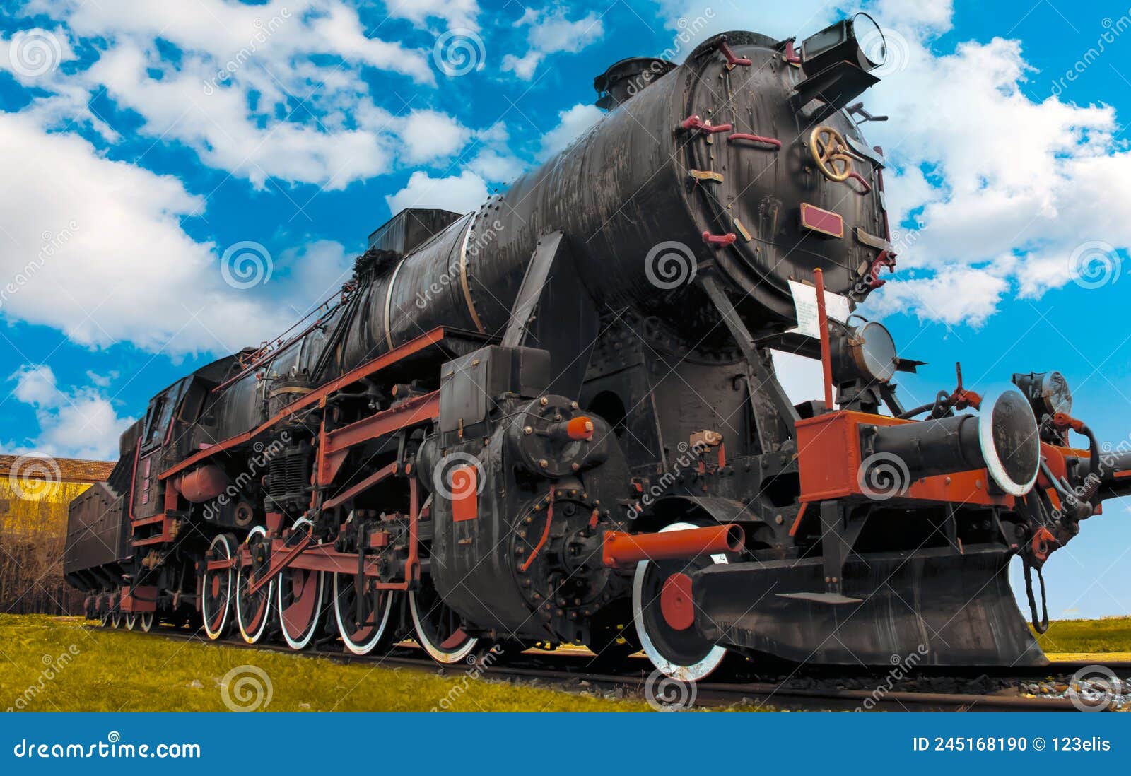 Old Steam Train editorial image. Image of retro, station - 245168190