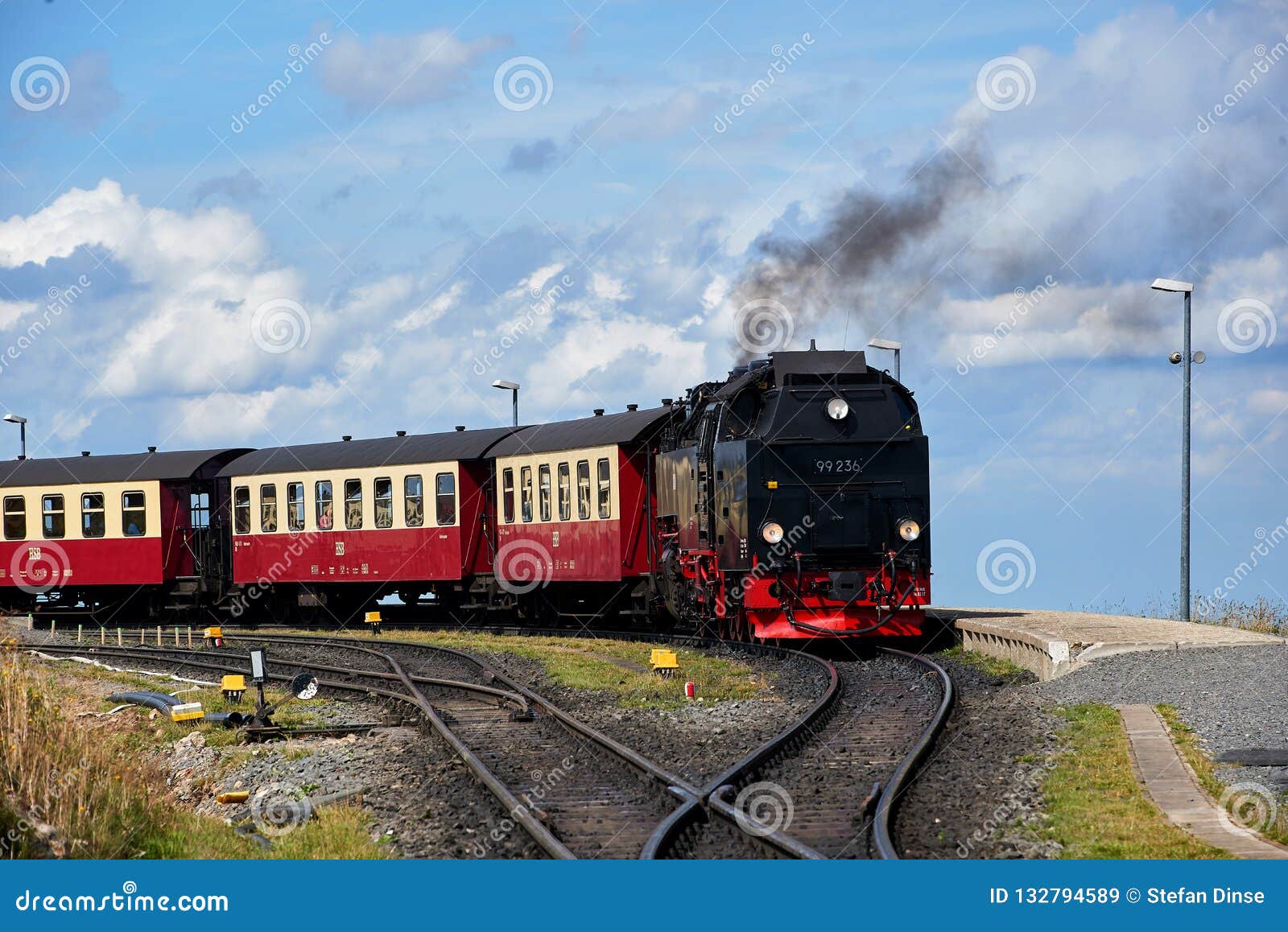 Old steam train railway editorial stock image. Image of germany - 132794589