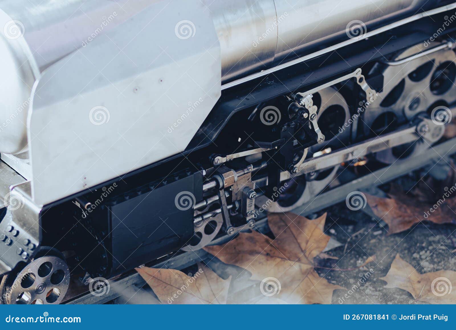 Old Steam Train Wheel Transmissions Detail Stock Image - Image of close ...