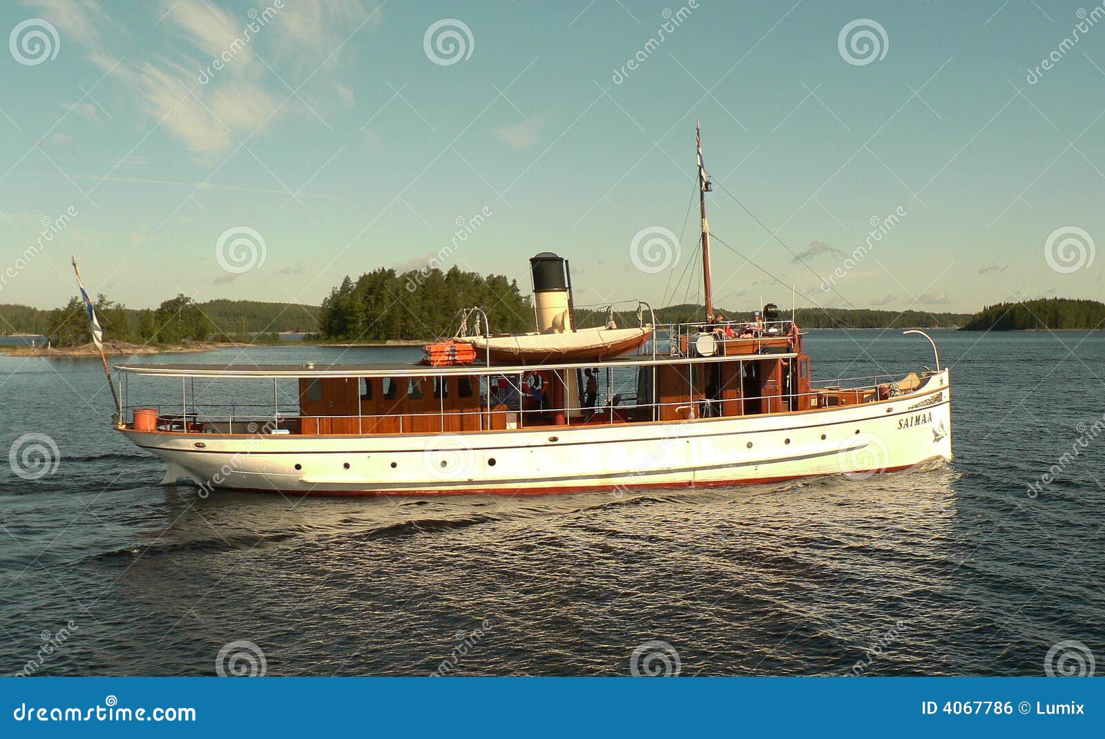 Old steamboat stock photo. Image of sunny, clouds, summer - 4067786