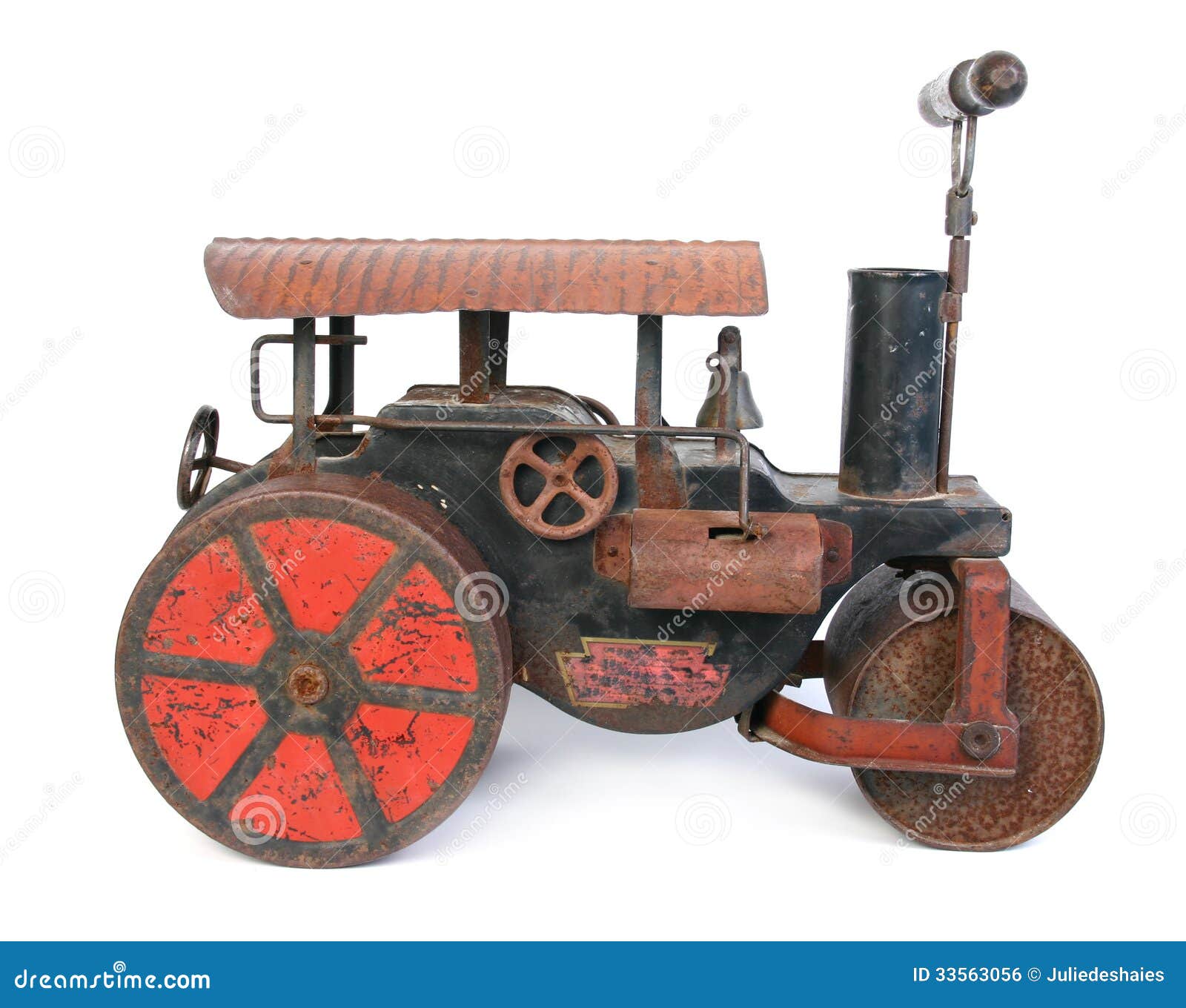 Old steamroller toy stock photo. Image of antique, pickup - 33563056