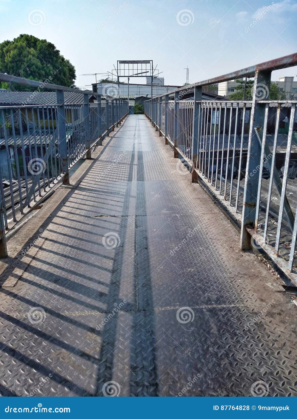 Old steel bridge stock photo. Image of vintage, metal - 87764828