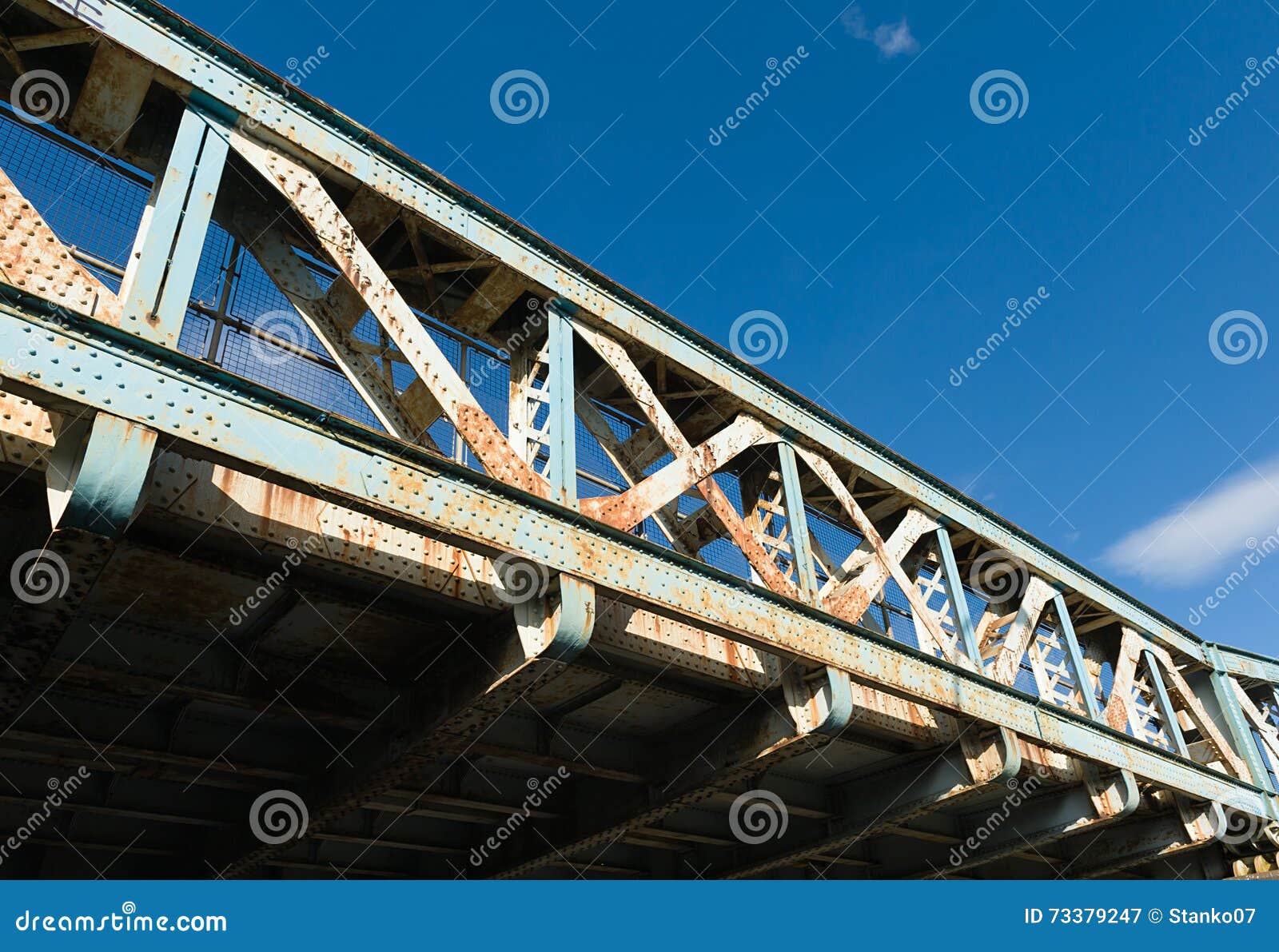 Steel Bridge Superstructure Royalty-Free Stock Photo | CartoonDealer ...