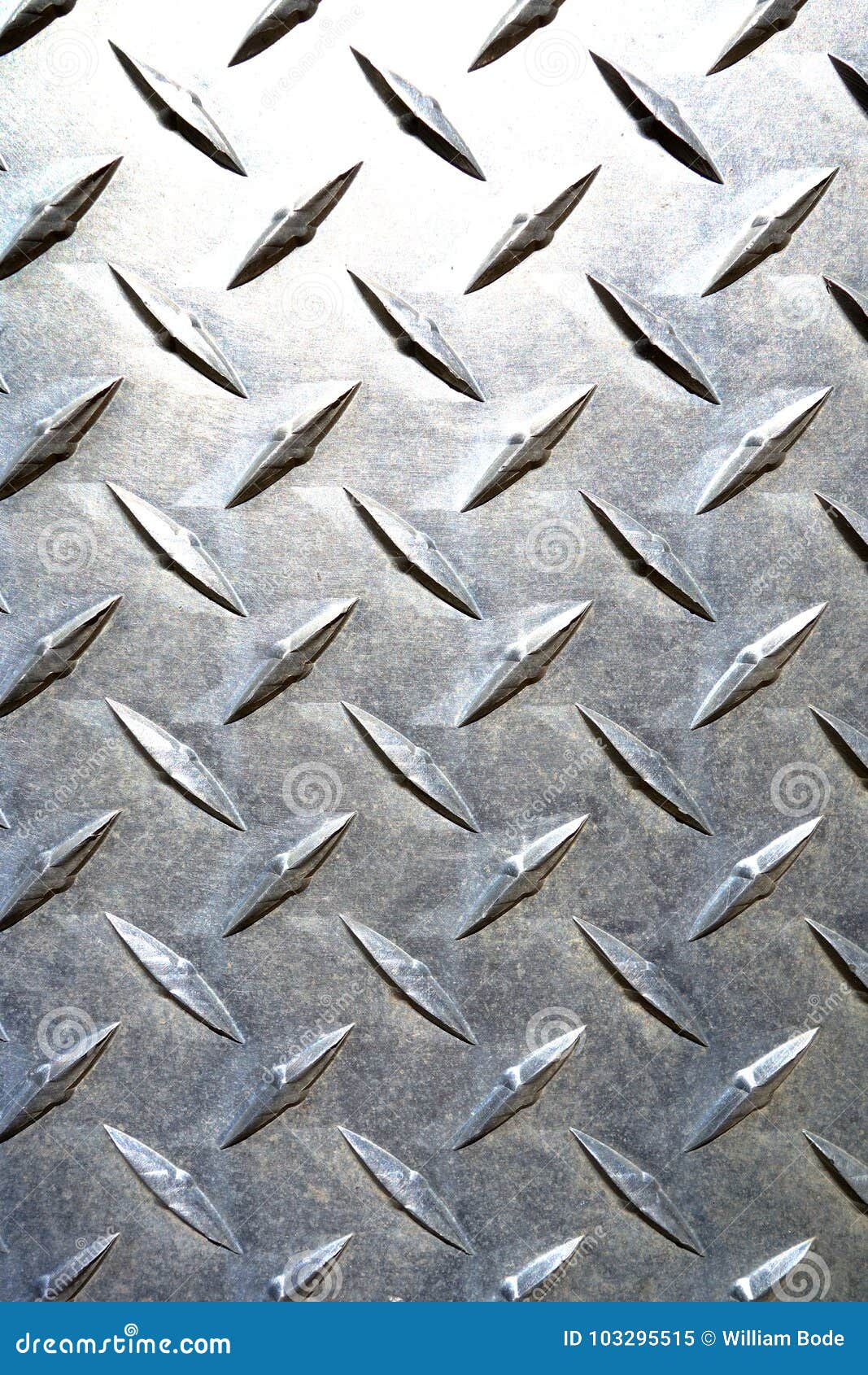 Old Steel Diamond Tread stock image. Image of contrast - 103295515