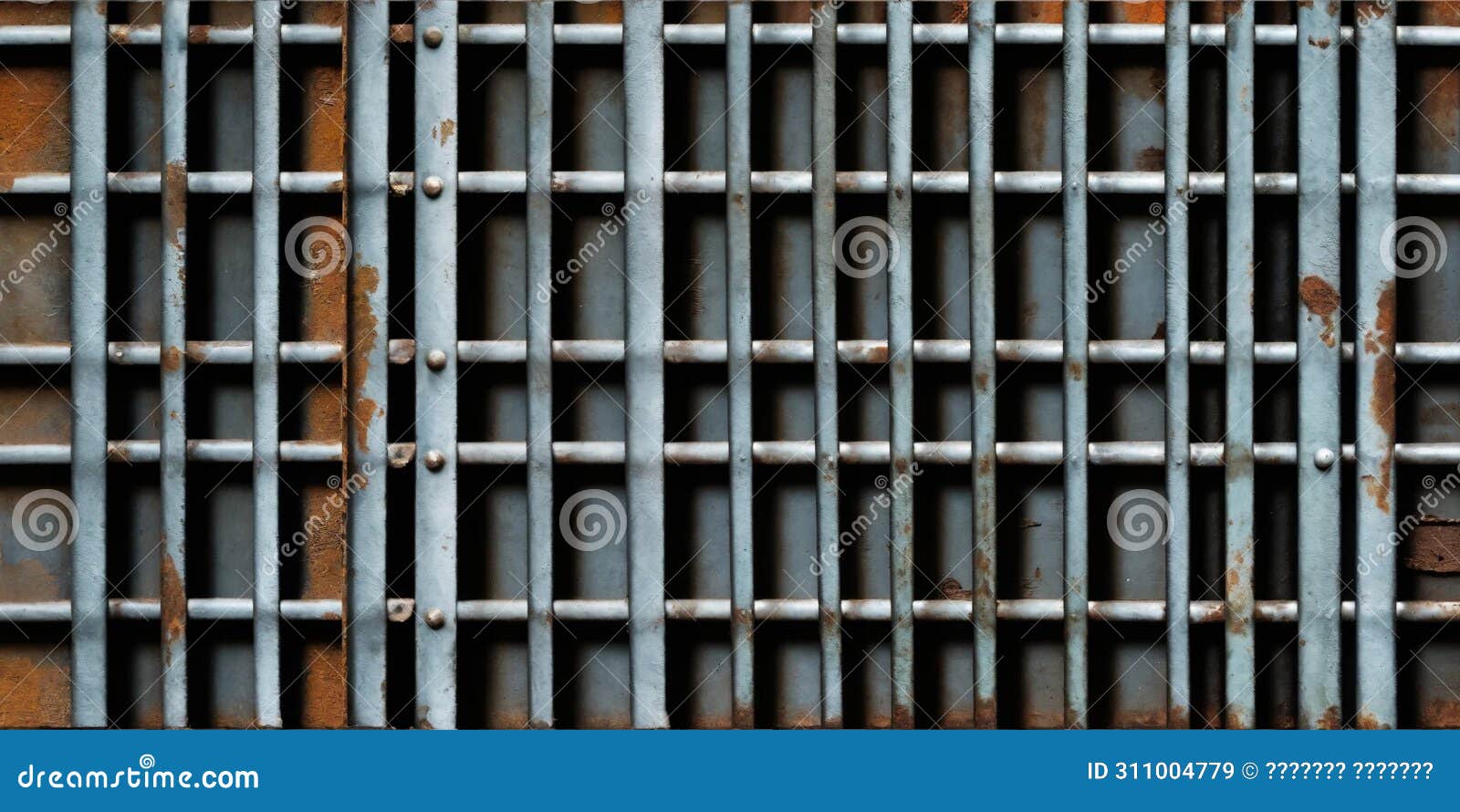 Old Steel Grating Texture Background Stock Illustration - Illustration ...