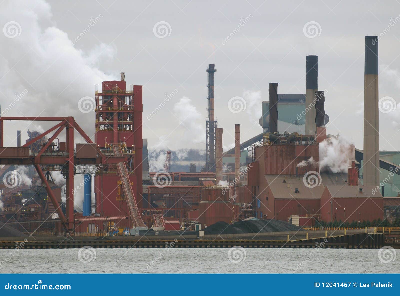 Old Steel Manufacturing Plant Stock Image - Image of port, coal: 12041467