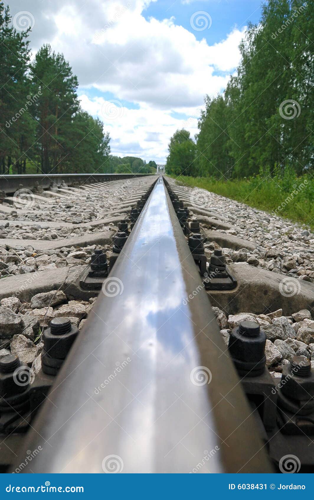 Old steel railroad tracks stock image. Image of rust, metal - 6038431