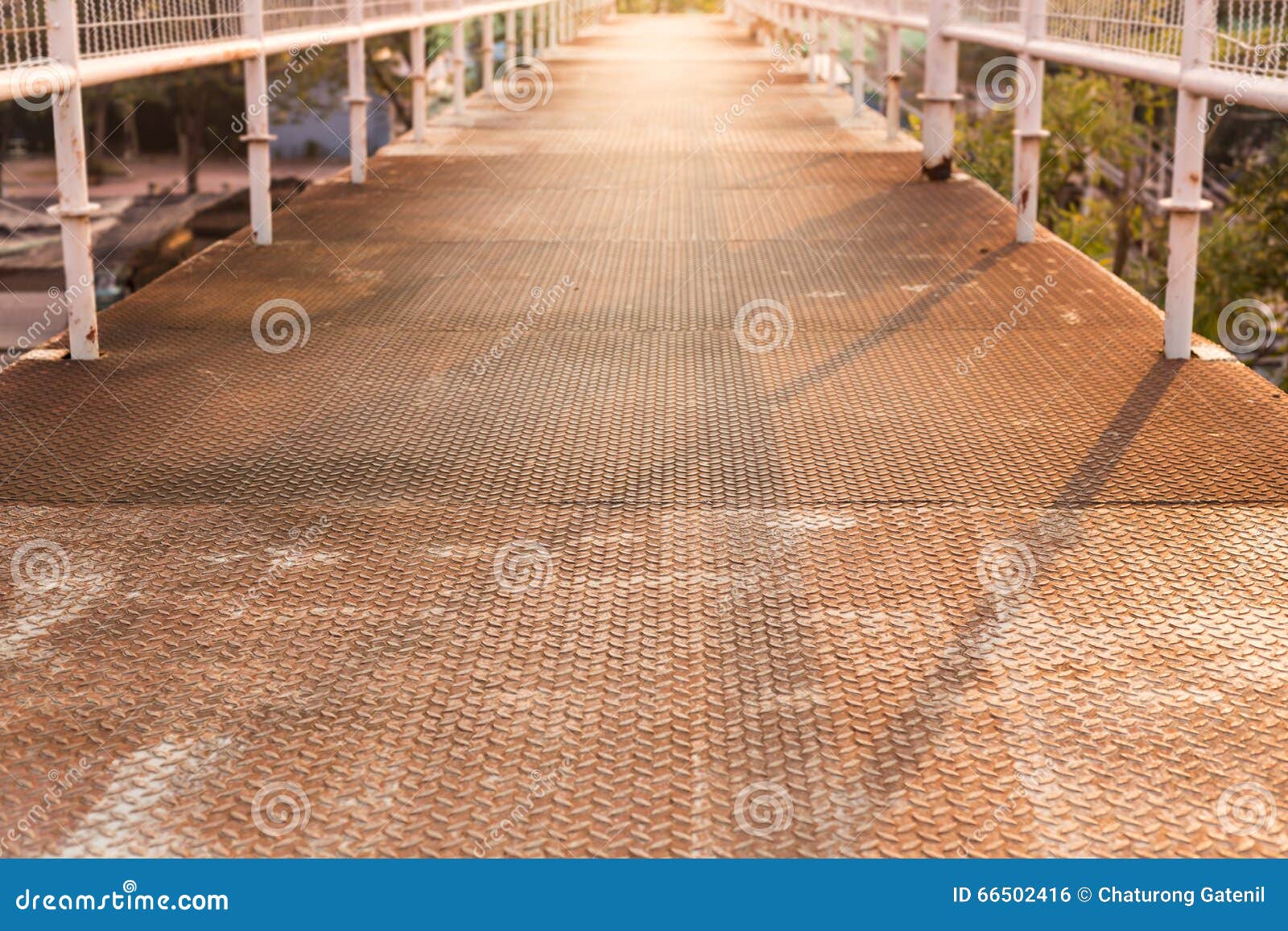 Old steel walkway stock photo. Image of abstract, frame - 66502416