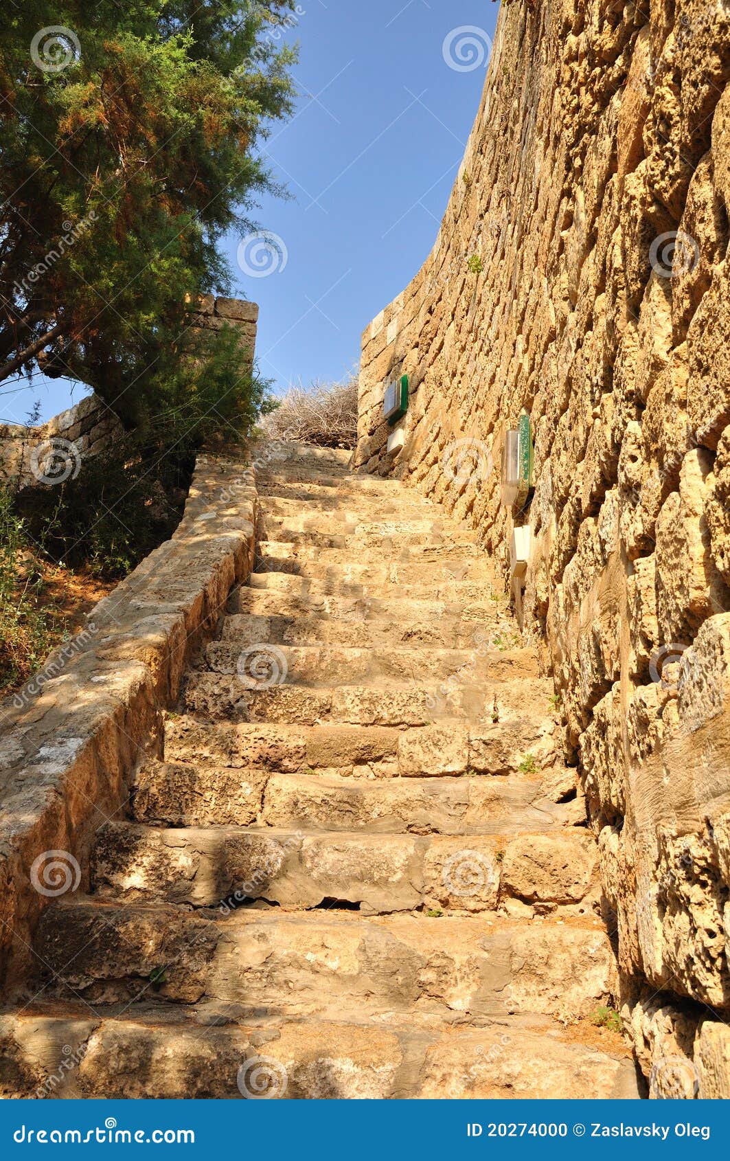 Old steps. stock photo. Image of land, touristic, rise - 20274000