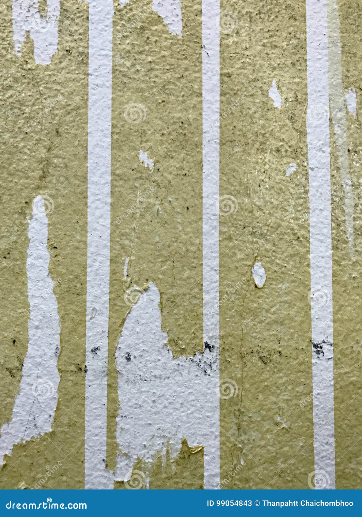 Old Stickers are on the Wall. Stock Image - Image of pattern, rustic ...