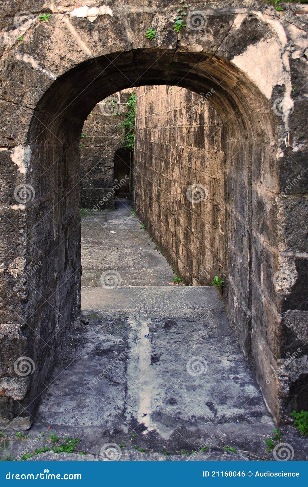 An Old Stone Arch stock photo. Image of european, deserted - 21160046