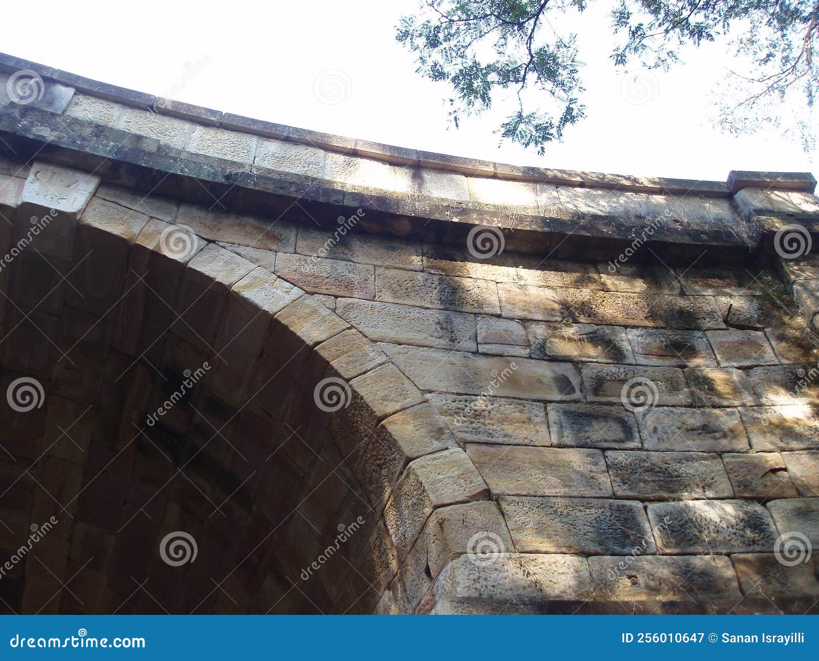 Old stone arch bridge stock image. Image of waterway - 256010647