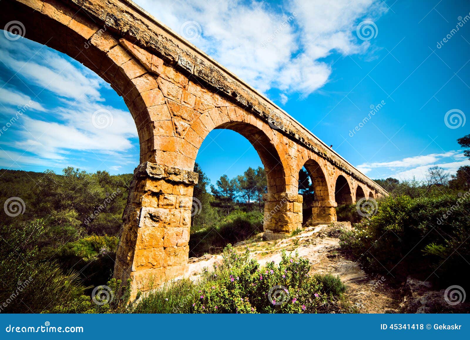 Old stone arch bridge stock photo. Image of culture, architecture ...