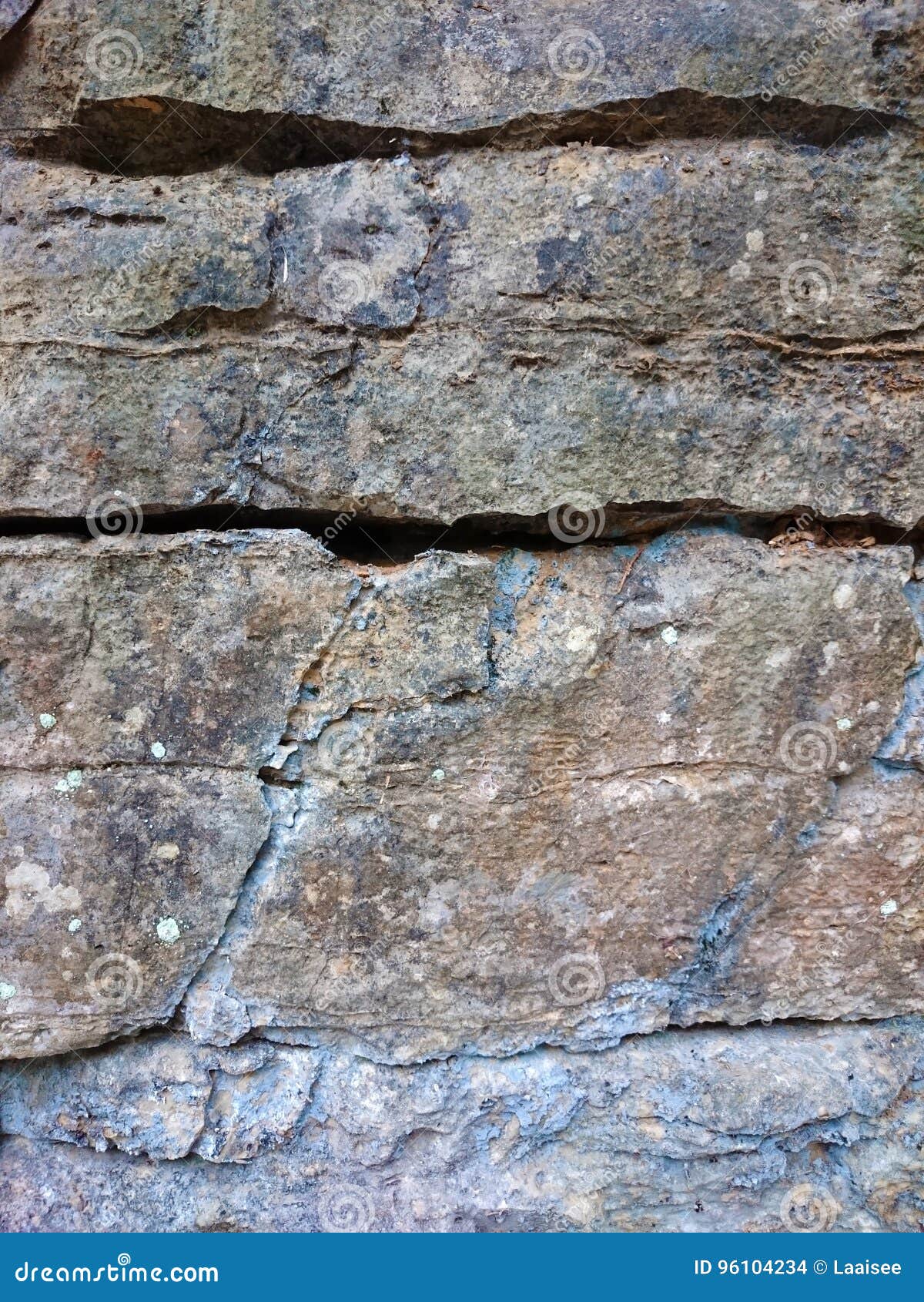 Old Stone Background Texture. Cave Wall Rusty Pattern Scratched Stock ...