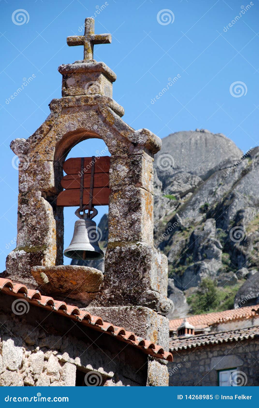 Old stone bell tower stock image. Image of obsolete, bell - 14268985