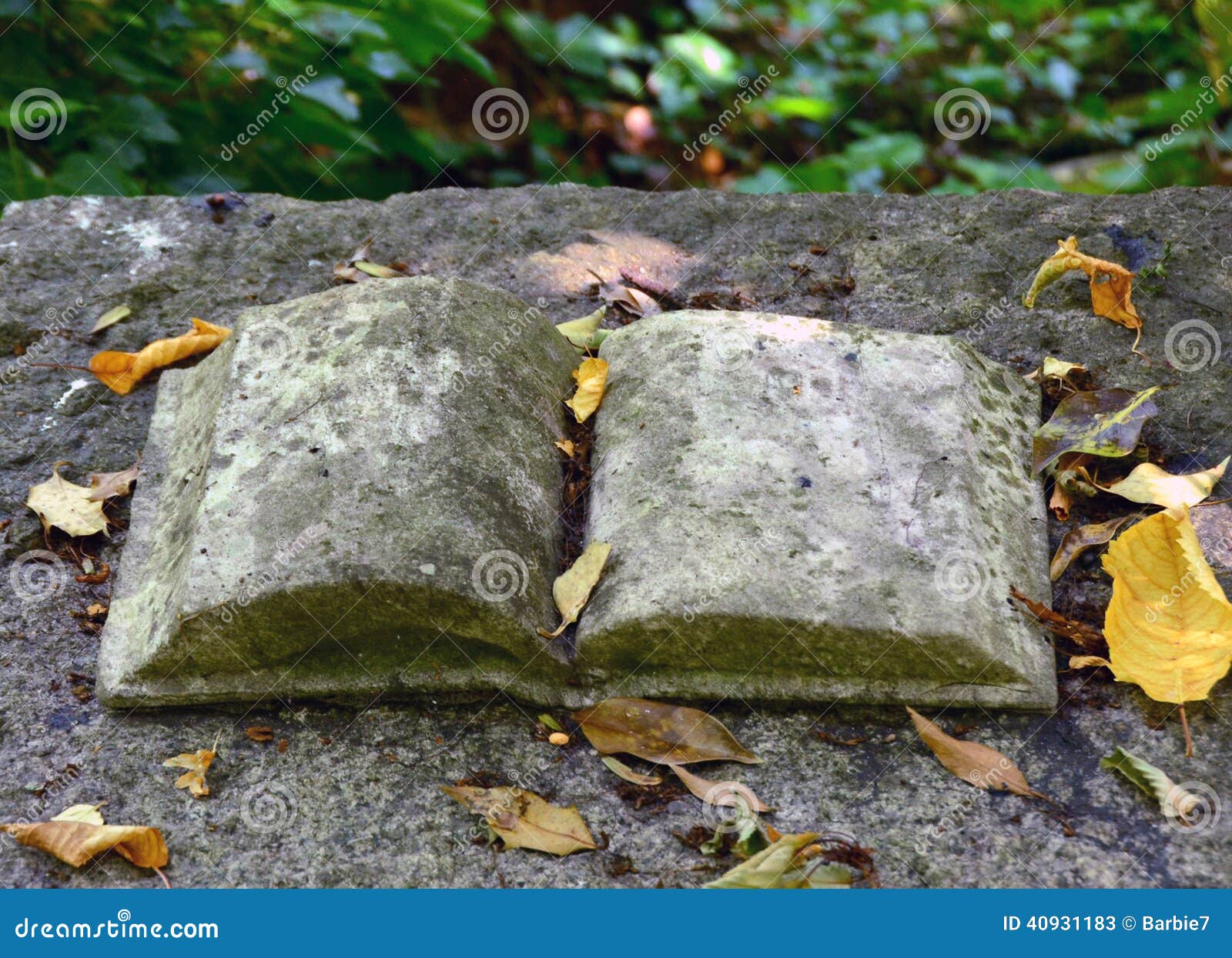 Old stone book stock image. Image of cemetery, granite - 40931183