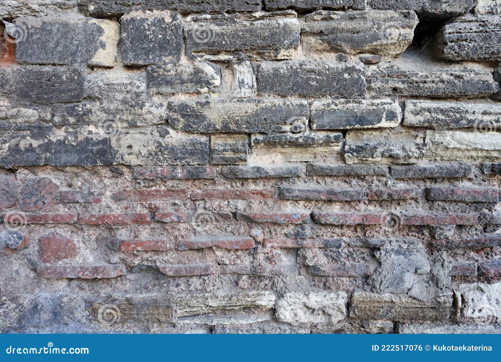 Old Stone Bricks Wall Texture Close Up Stock Photo - Image of dirty ...