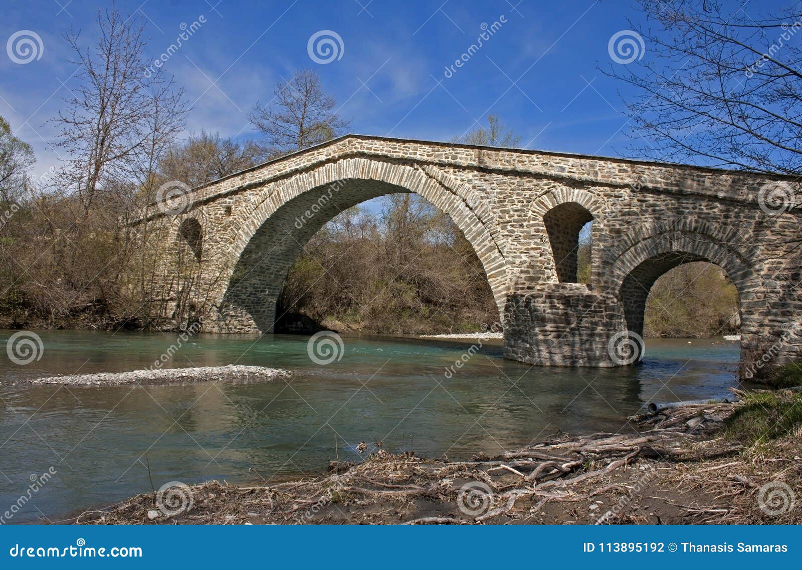 Old stone bridge stock photo. Image of ancient, footbridge - 113895192