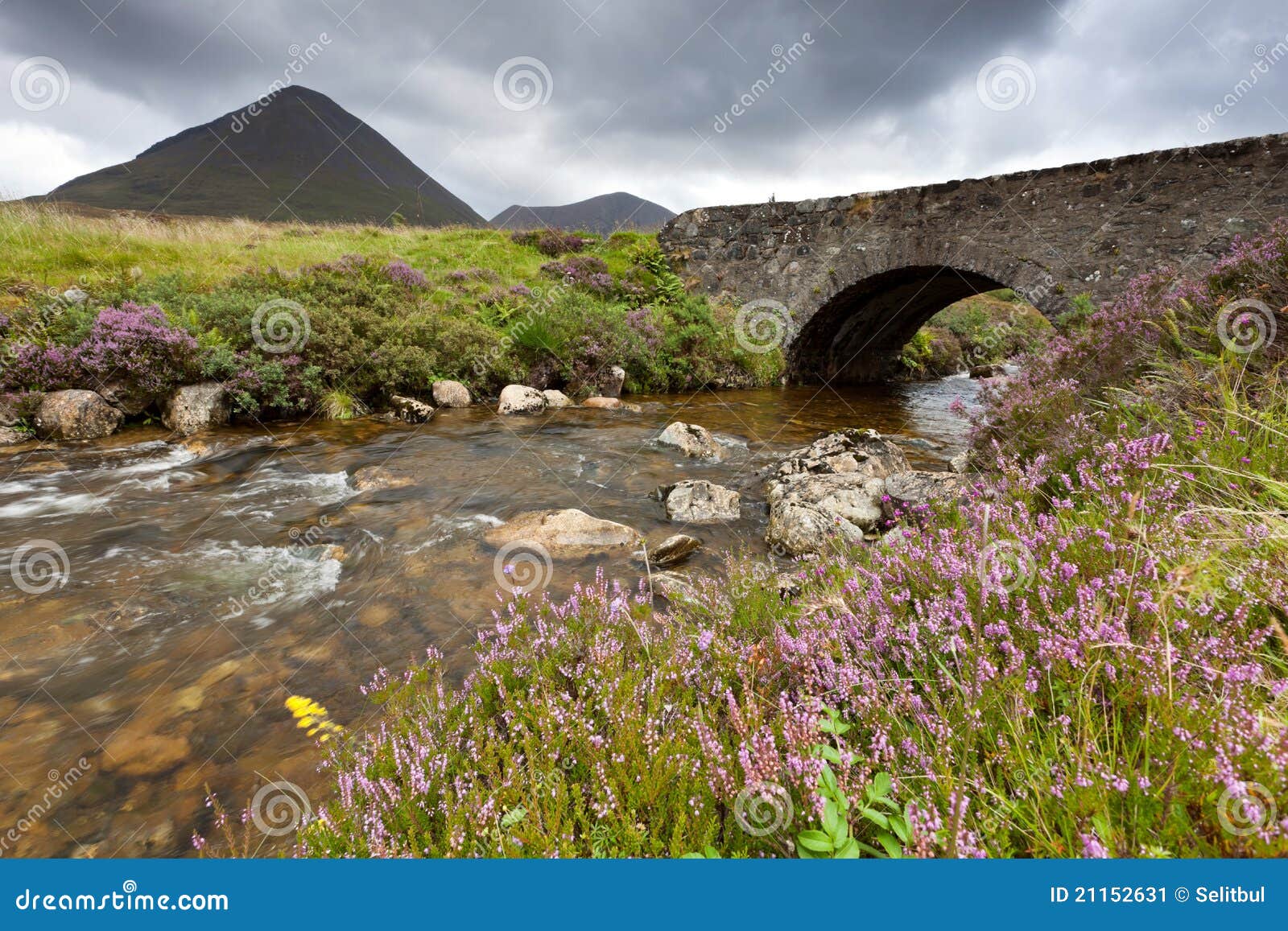 The Bridge To Skye Stock Image | CartoonDealer.com #25421977