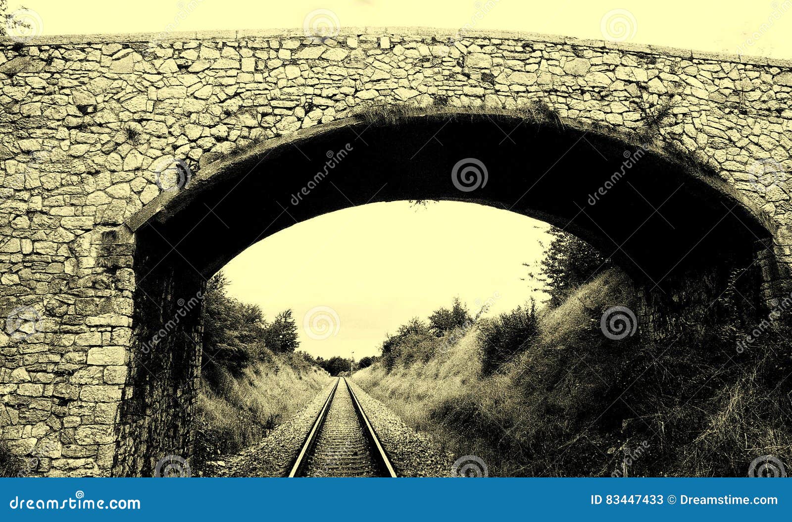 Old Stone Bridge stock image. Image of railroad, transportation - 83447433