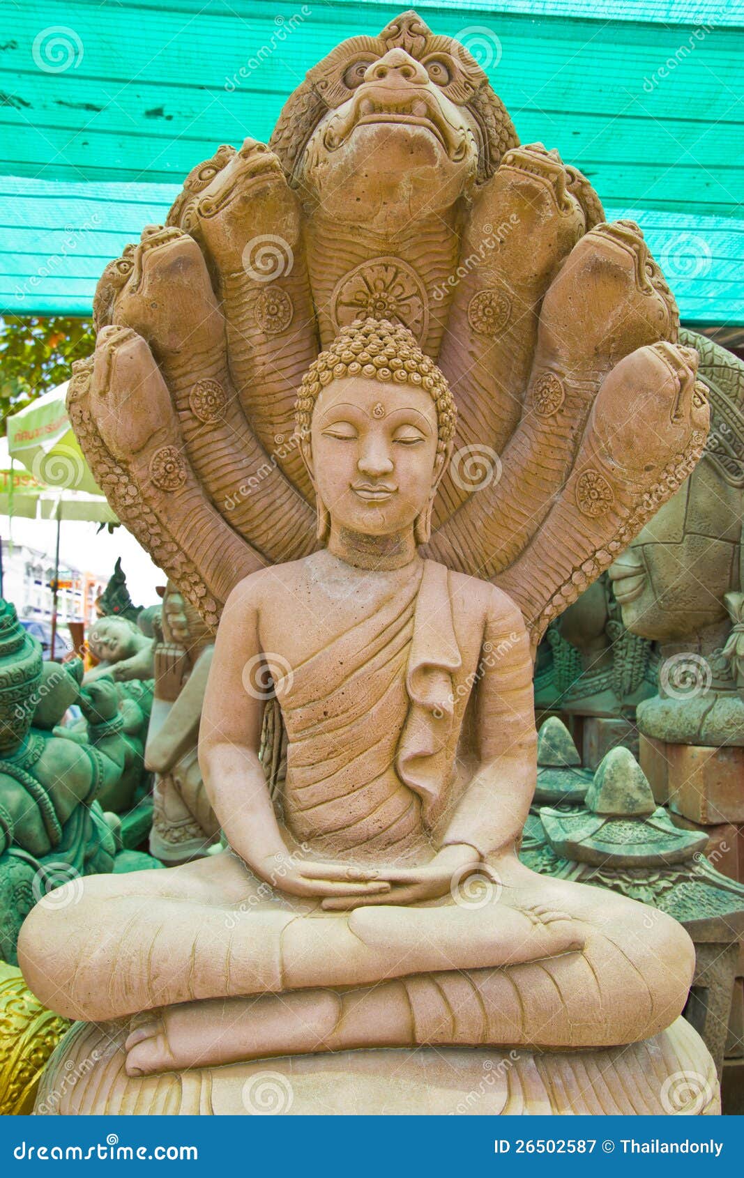 Old Stone Buddha Statue Royalty Free Stock Photography - Image: 26502587