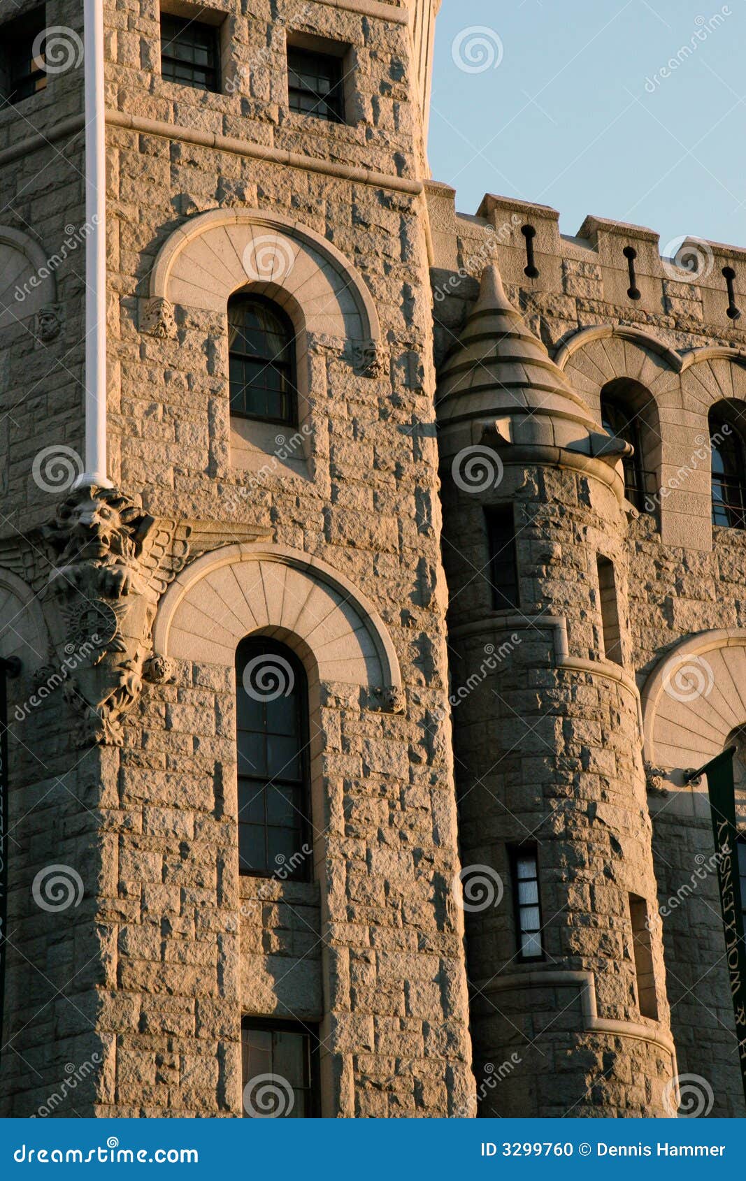 Old stone building Boston stock photo. Image of historical - 3299760