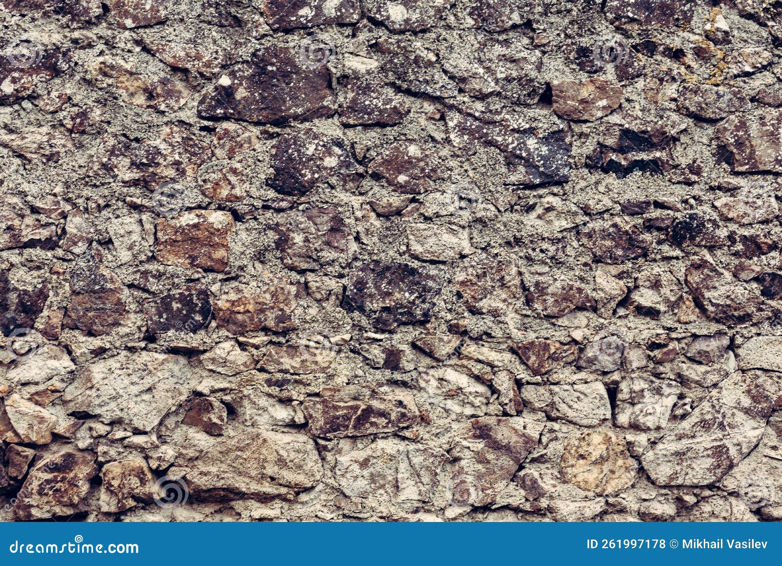 Old Stone Castle Wall Texture. Stock Photo - Image of torn, castle ...