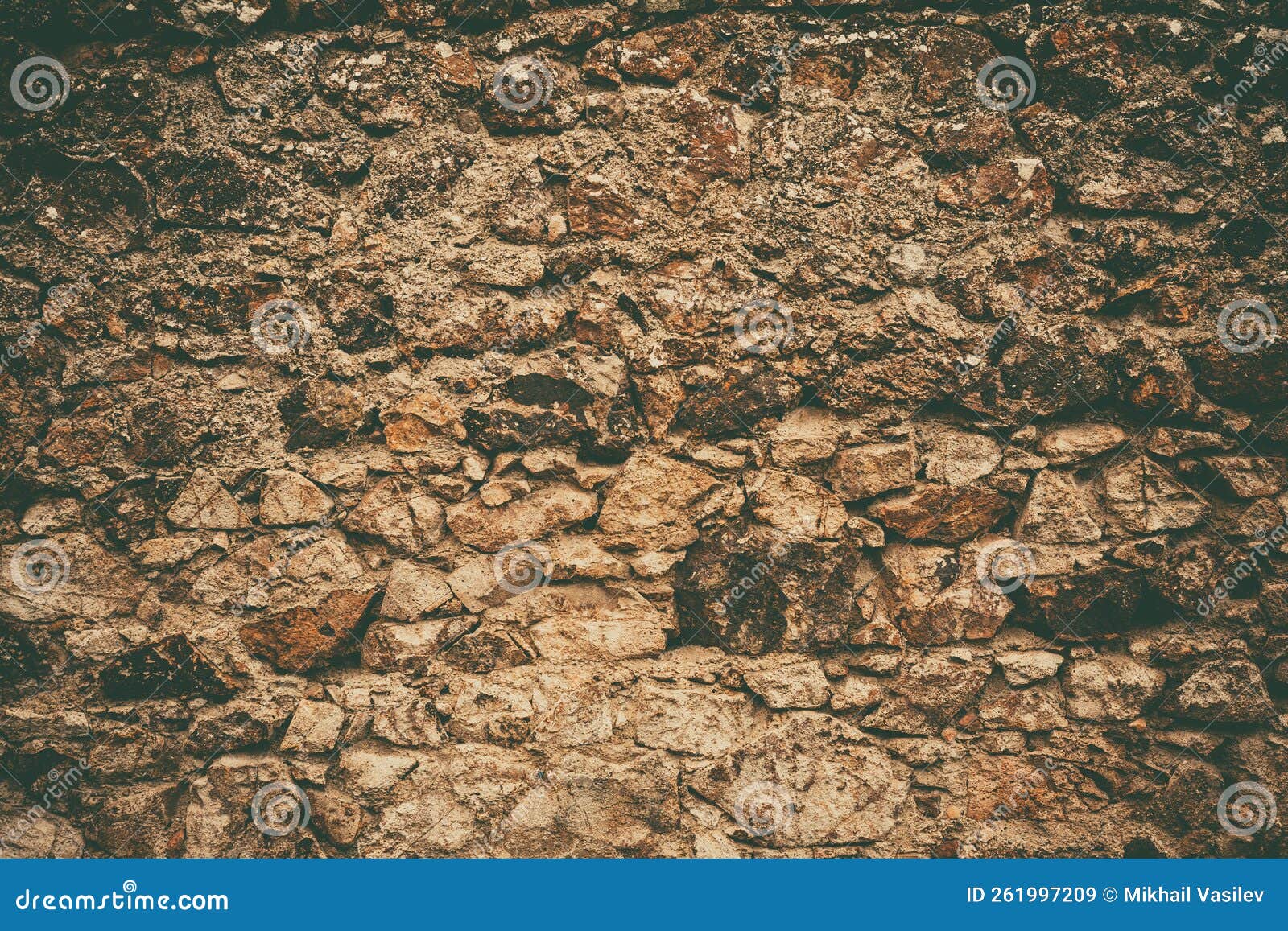 Old Stone Castle Wall Texture. Stock Image - Image of brown, texture ...