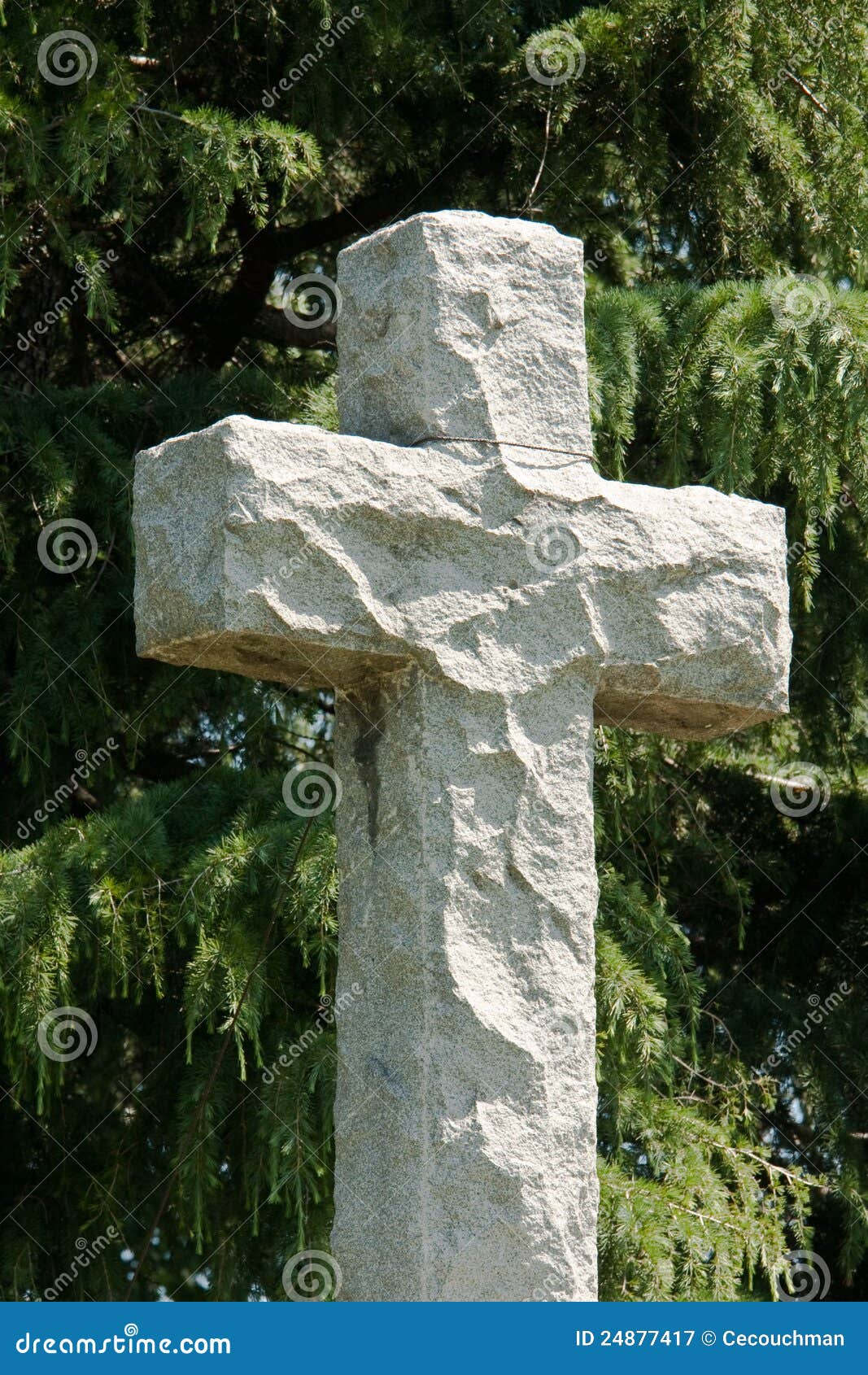 Old Stone Cross stock image. Image of honor, tombstone - 24877417