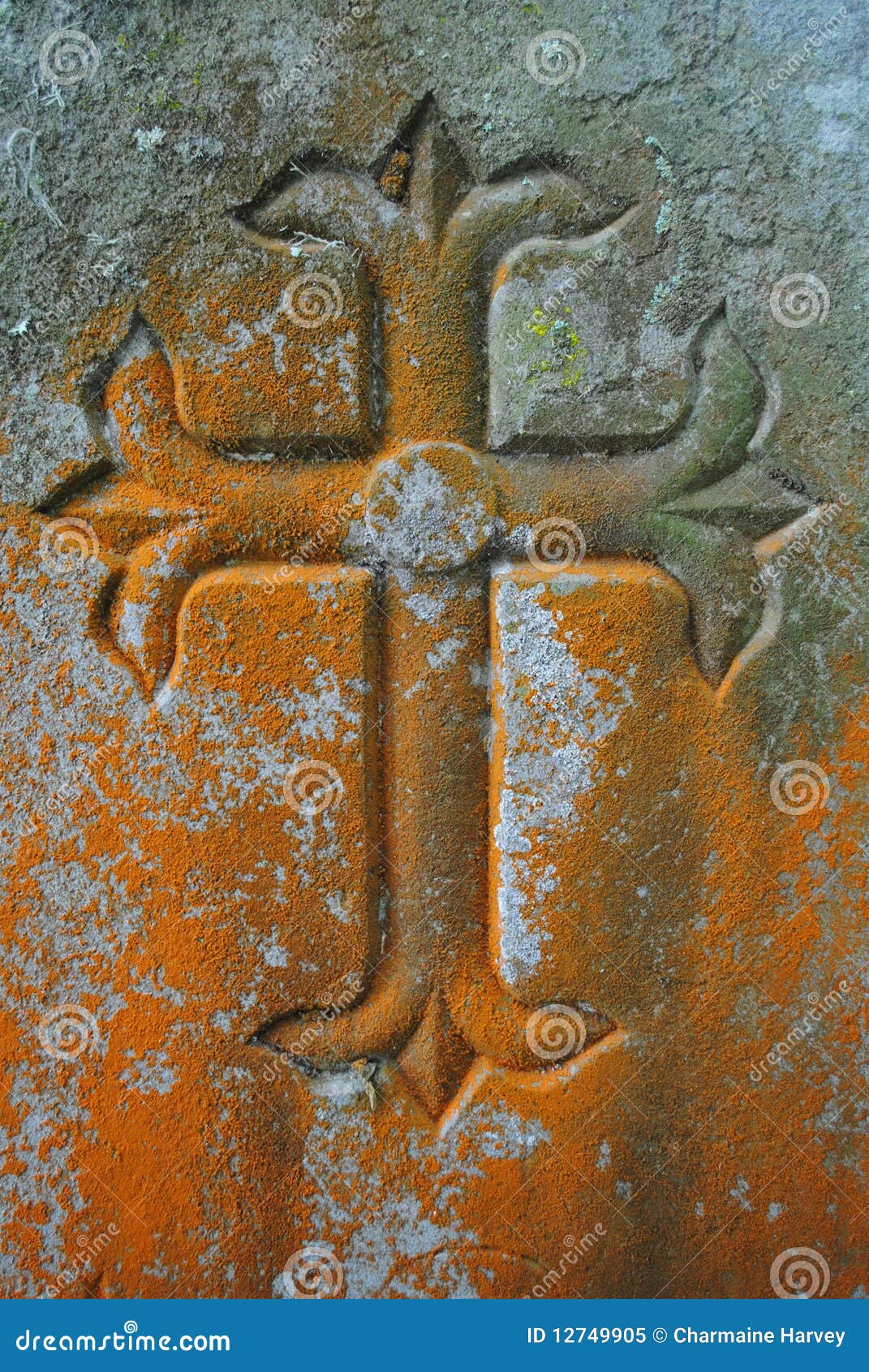 Old stone cross engraving stock image. Image of pray - 12749905