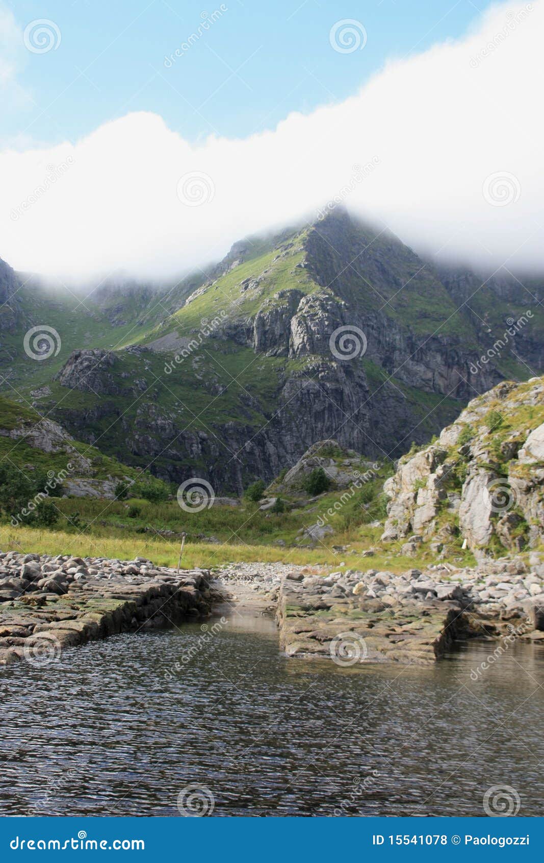 Old stone Docks of Helle stock photo. Image of docking - 15541078
