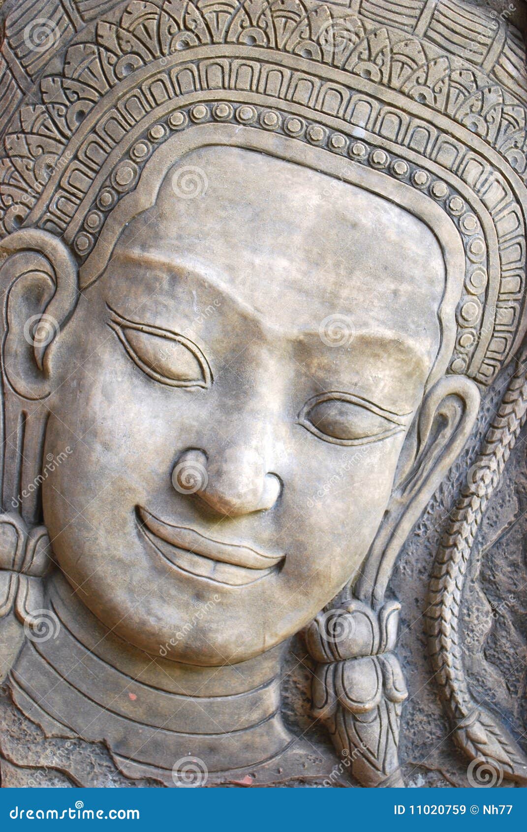 Old stone face stock image. Image of peaceful, sculpture - 11020759