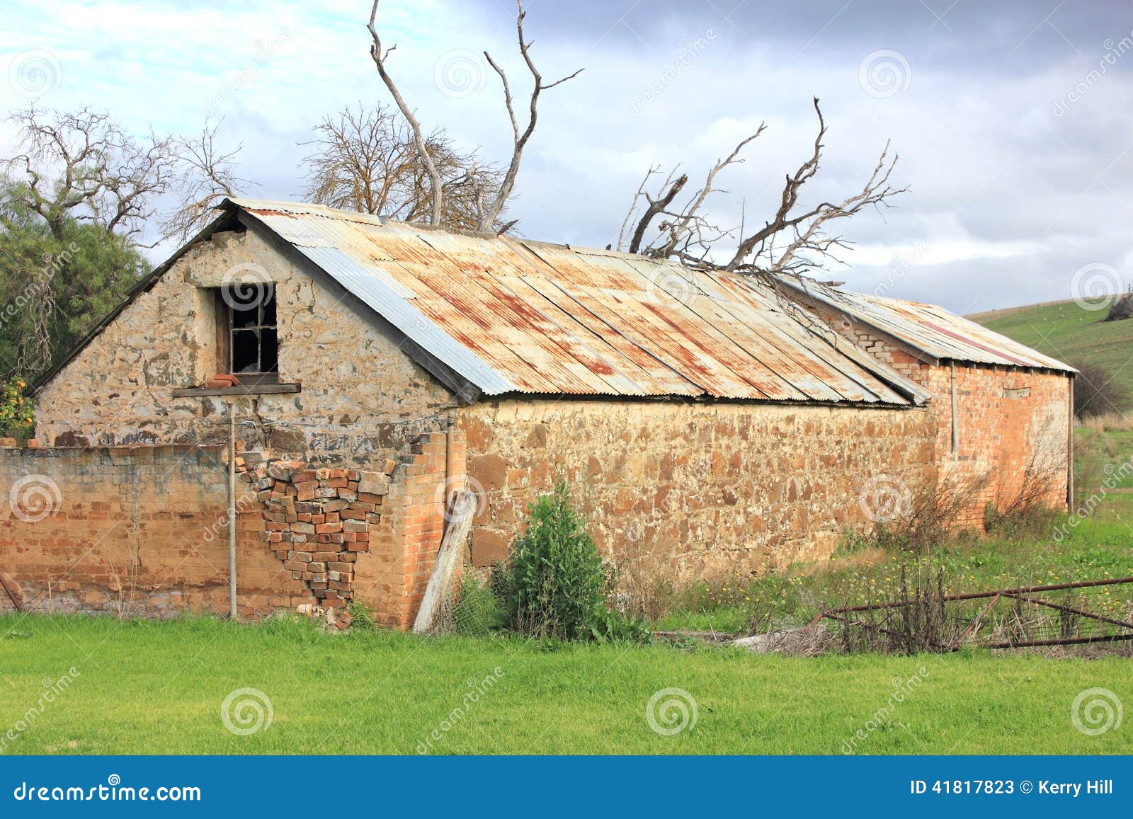 Old stone farm building stock image. Image of country - 41817823