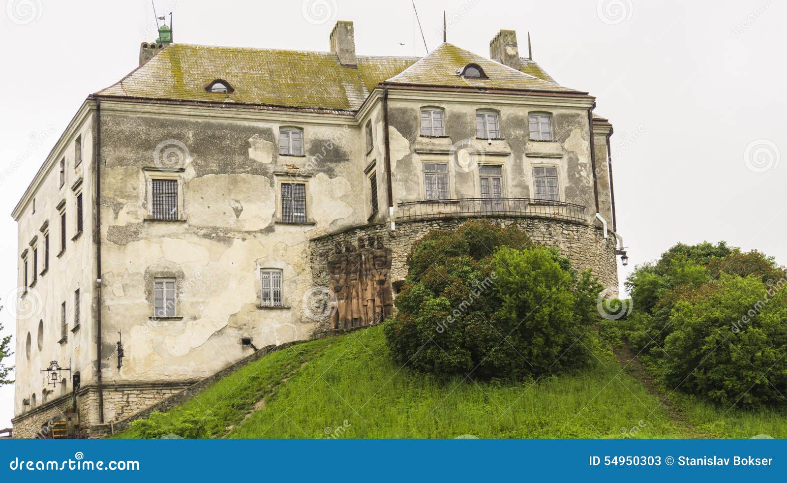 Old stone gothic castle stock image. Image of culture - 54950303