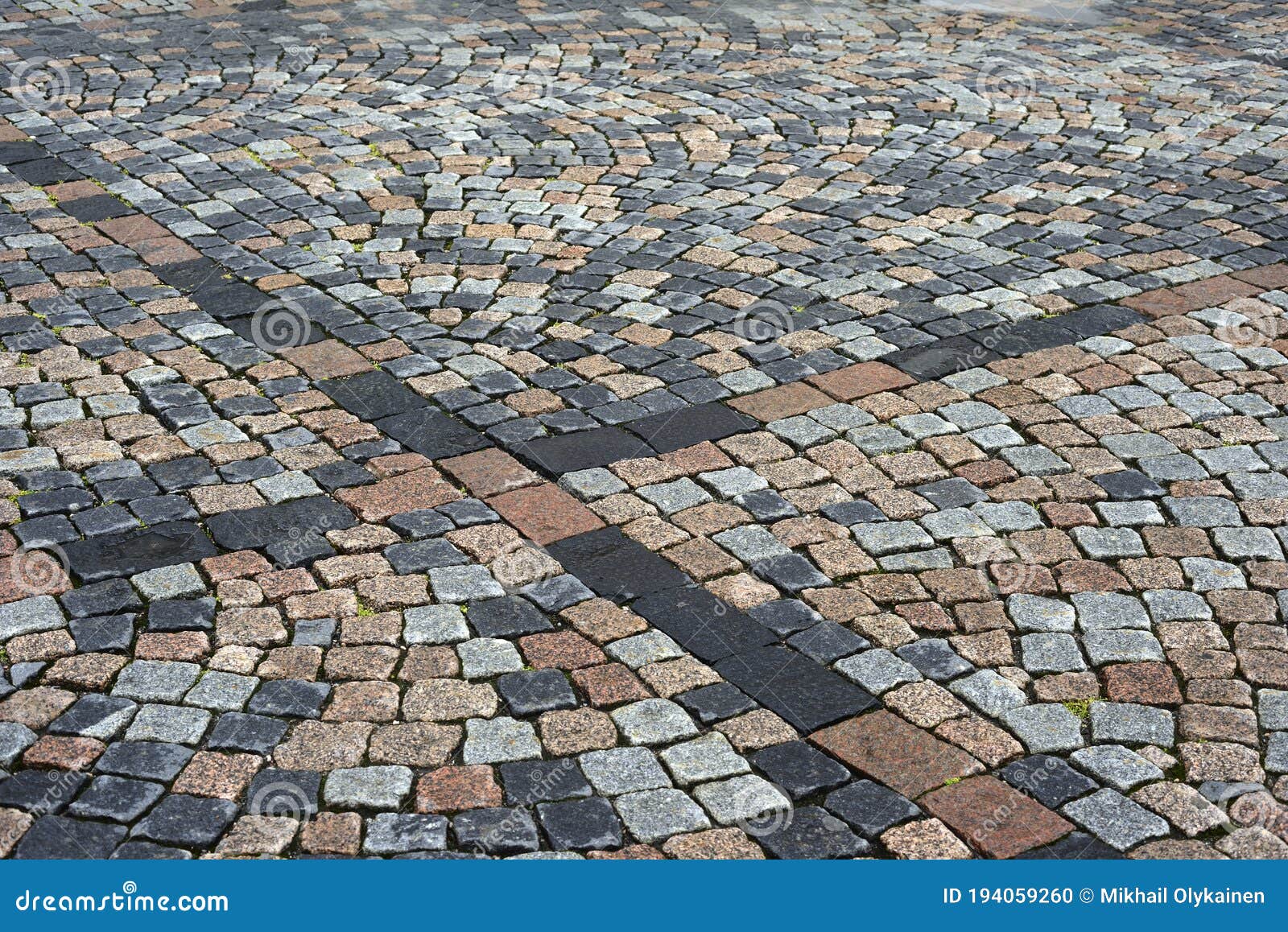 Granite Pavement And Grass Texture Royalty-Free Stock Photo ...