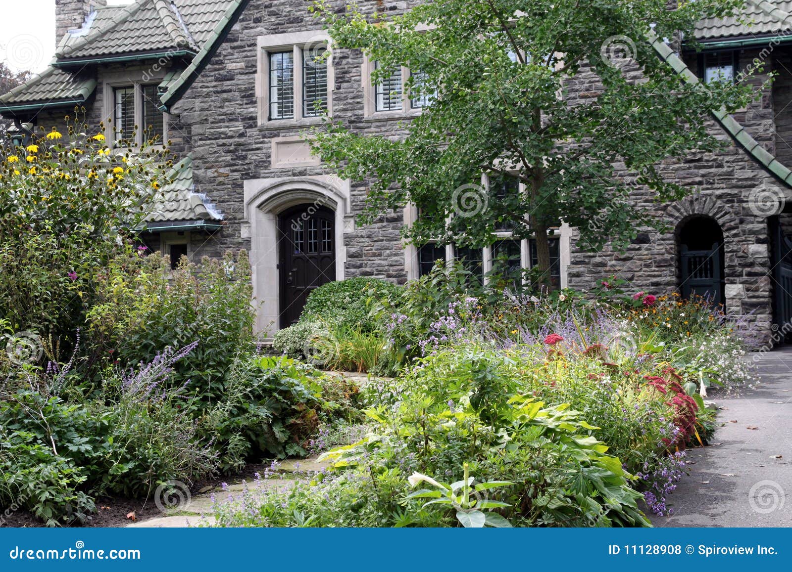 Old stone house stock photo. Image of front, steps, house - 11128908