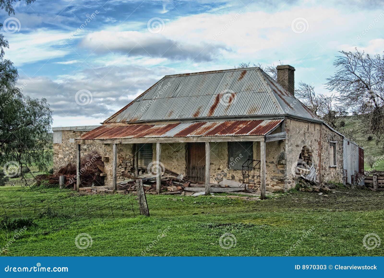 Old stone house ruins stock image. Image of rural, building - 8970303