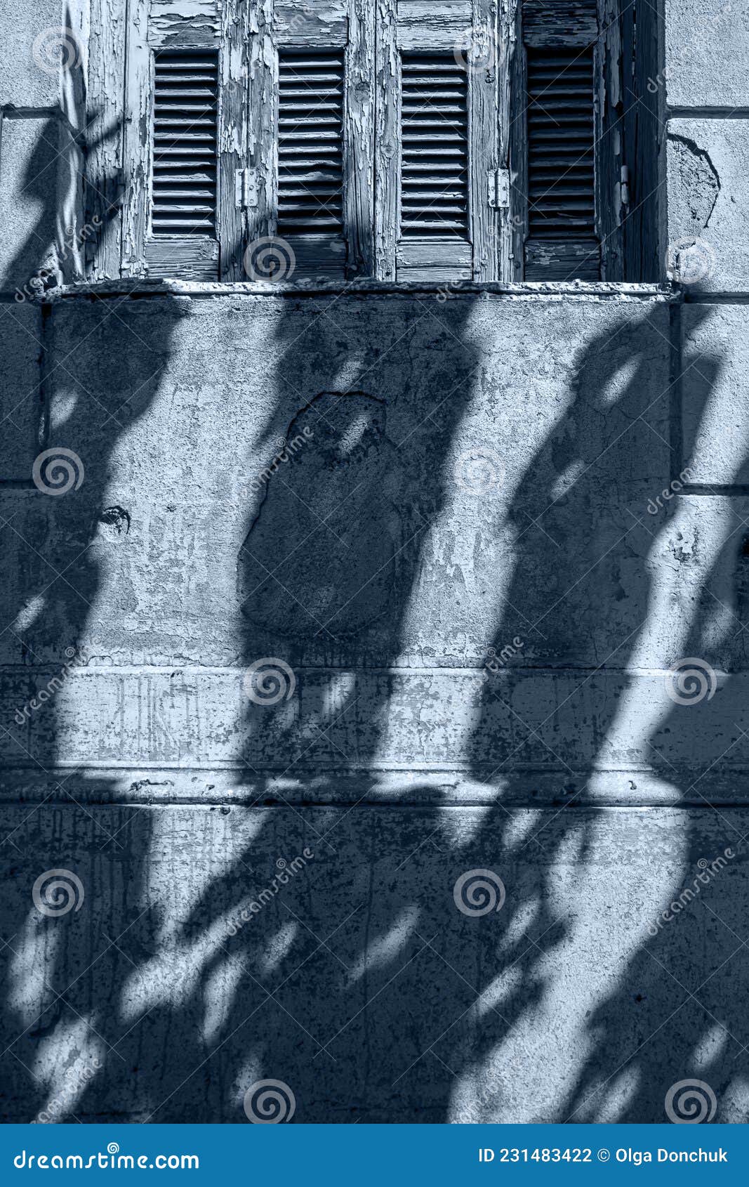 Old Stone Wall with Shadows Stock Photo - Image of shadows, scary ...