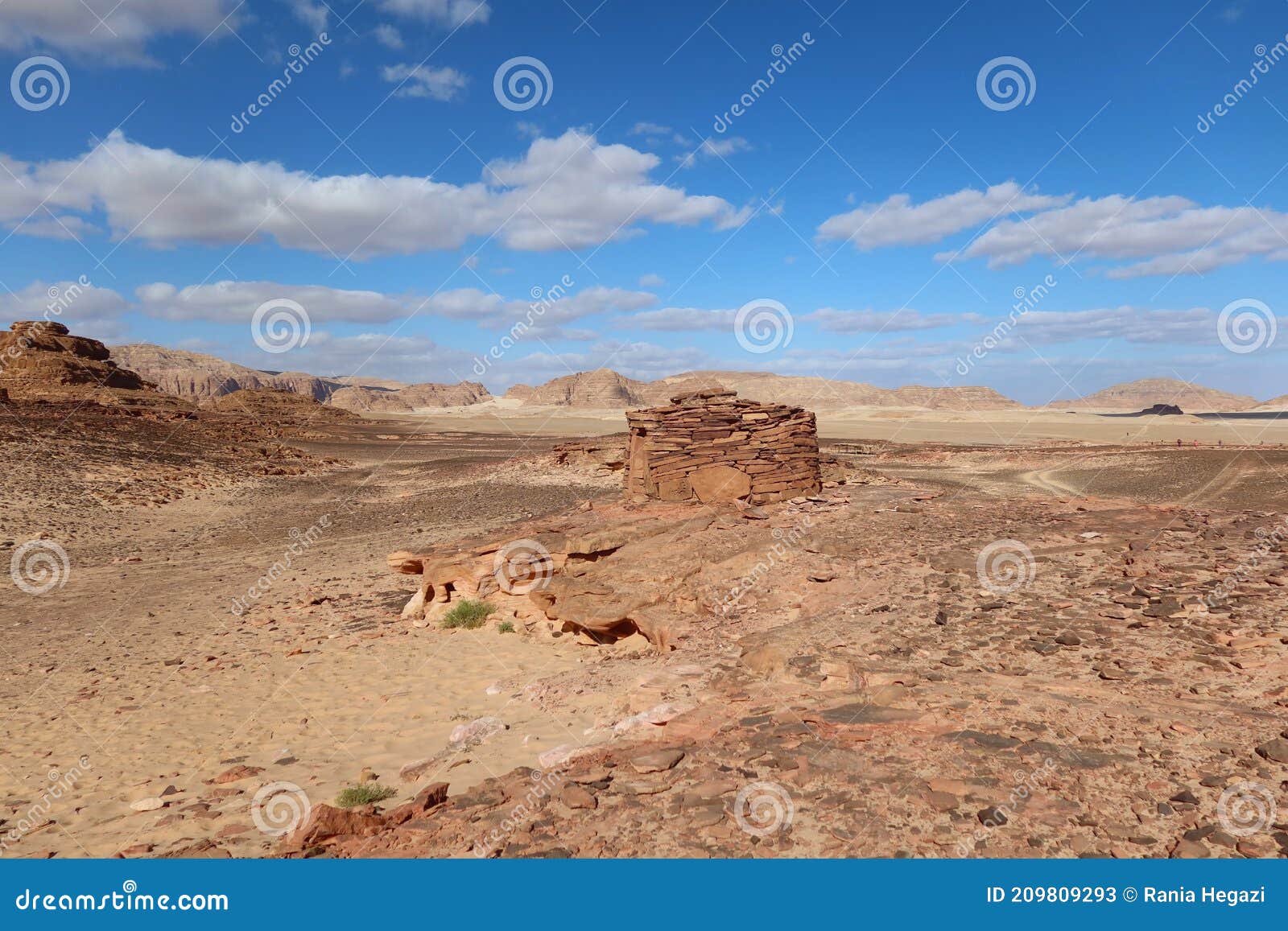 Old Stone Made Nawamis Structures in Sinai Stock Image - Image of sinai ...
