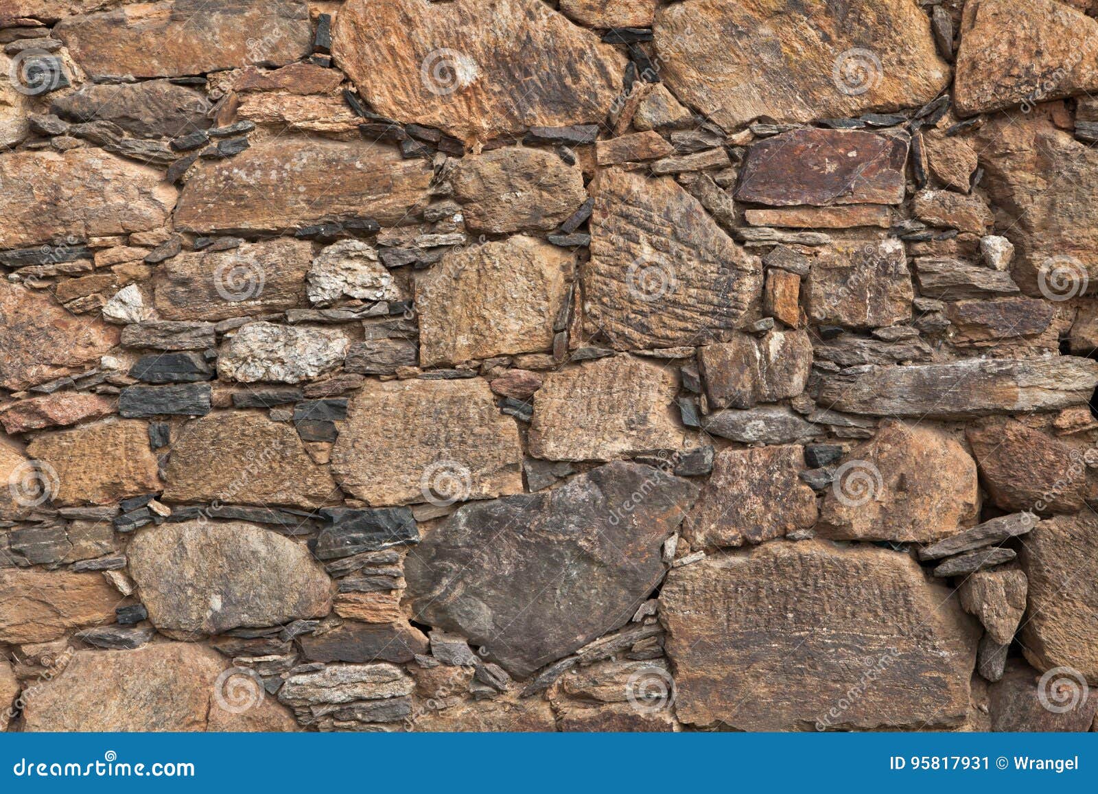 Old stone masonry. stock image. Image of macro, close - 95817931