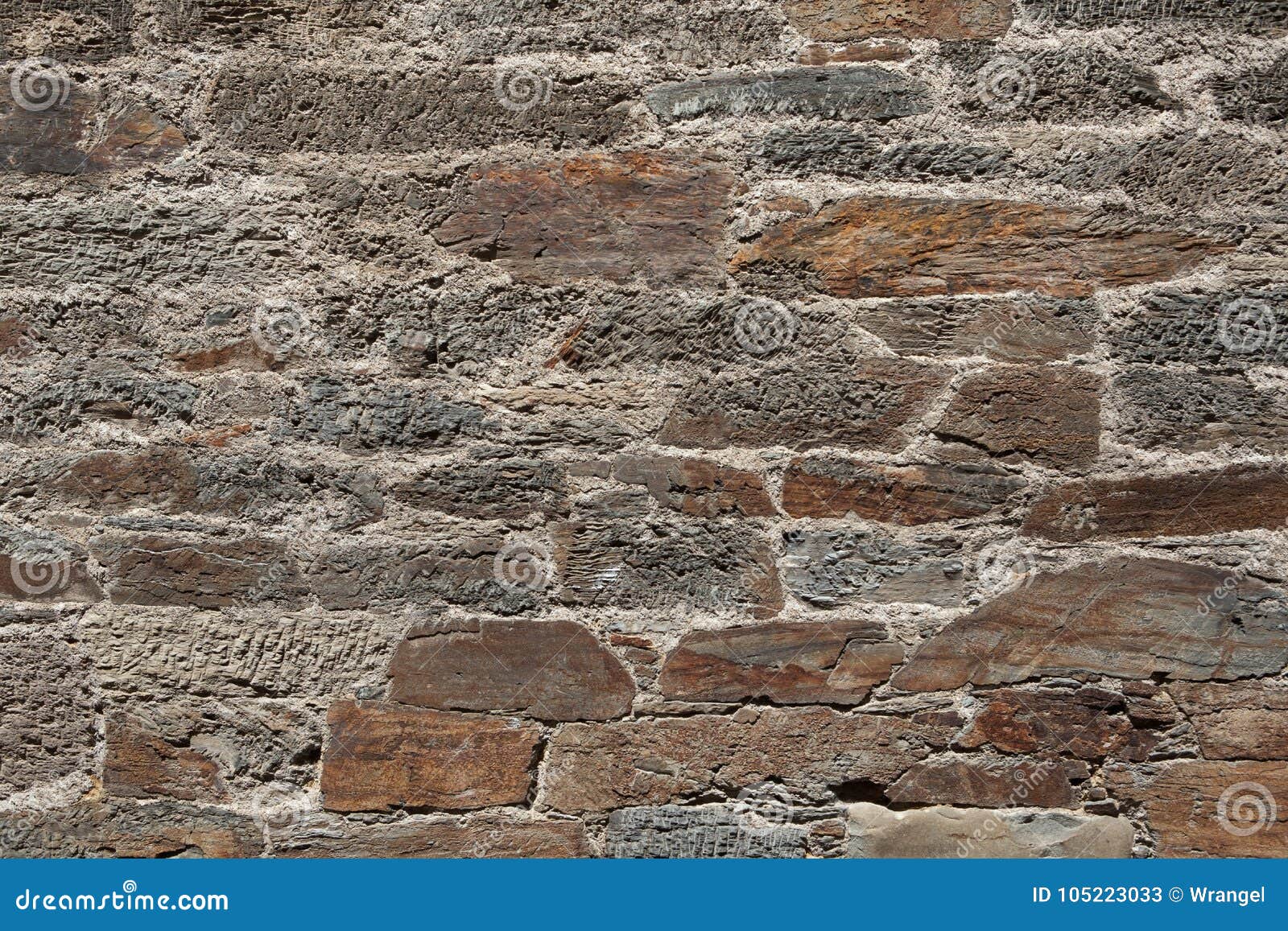 Old stone masonry. stock image. Image of full, abstract - 105223033