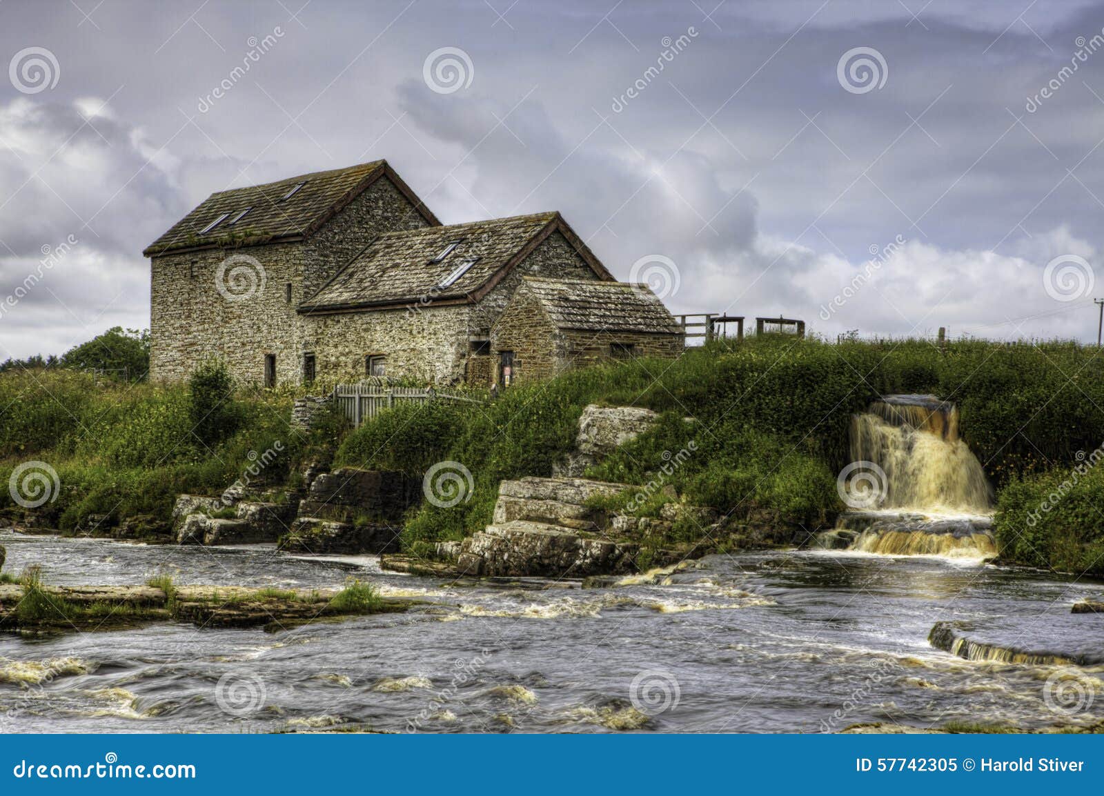 An Old Stone Mill in Thurso, Scotland Stock Image - Image of mill ...