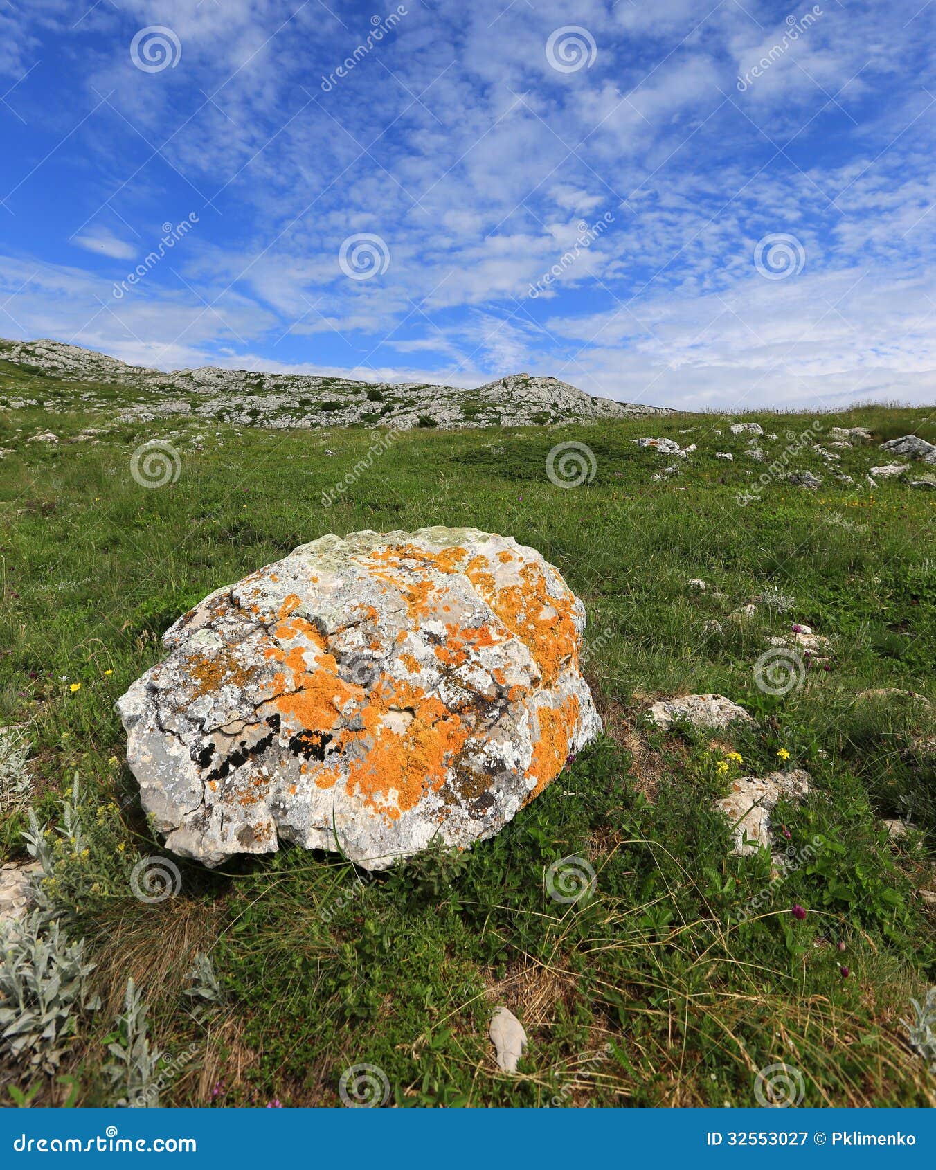 Old stone in mountains stock image. Image of rock, clouds - 32553027