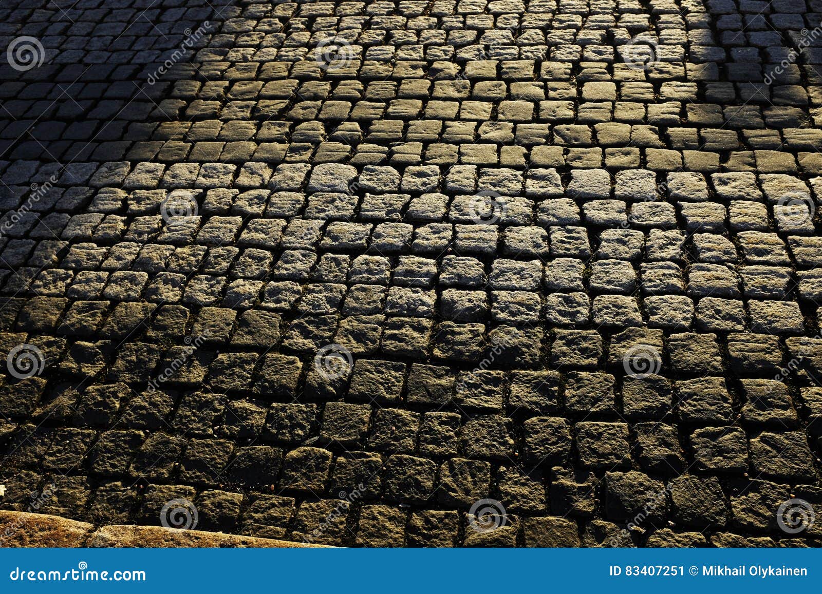 Old stone pavement stock image. Image of design, town - 83407251