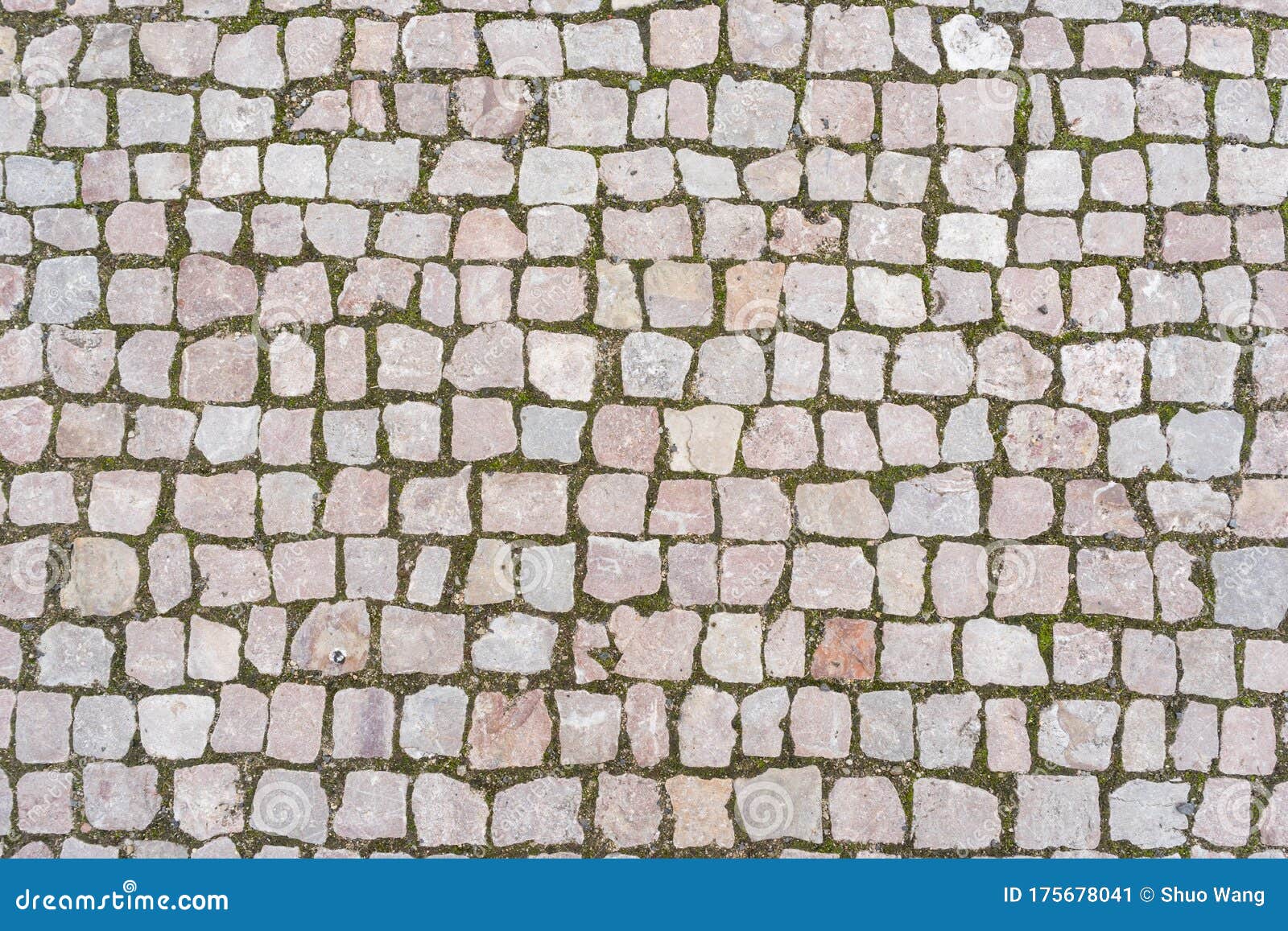 Old stone pavement stock image. Image of avenue, cobbles - 175678041