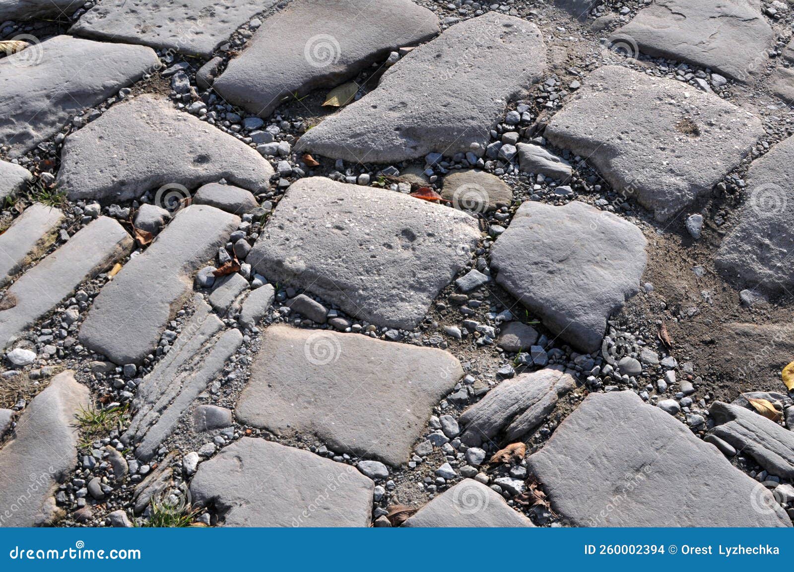 Old stone paving stock photo. Image of city, rough, stones - 260002394